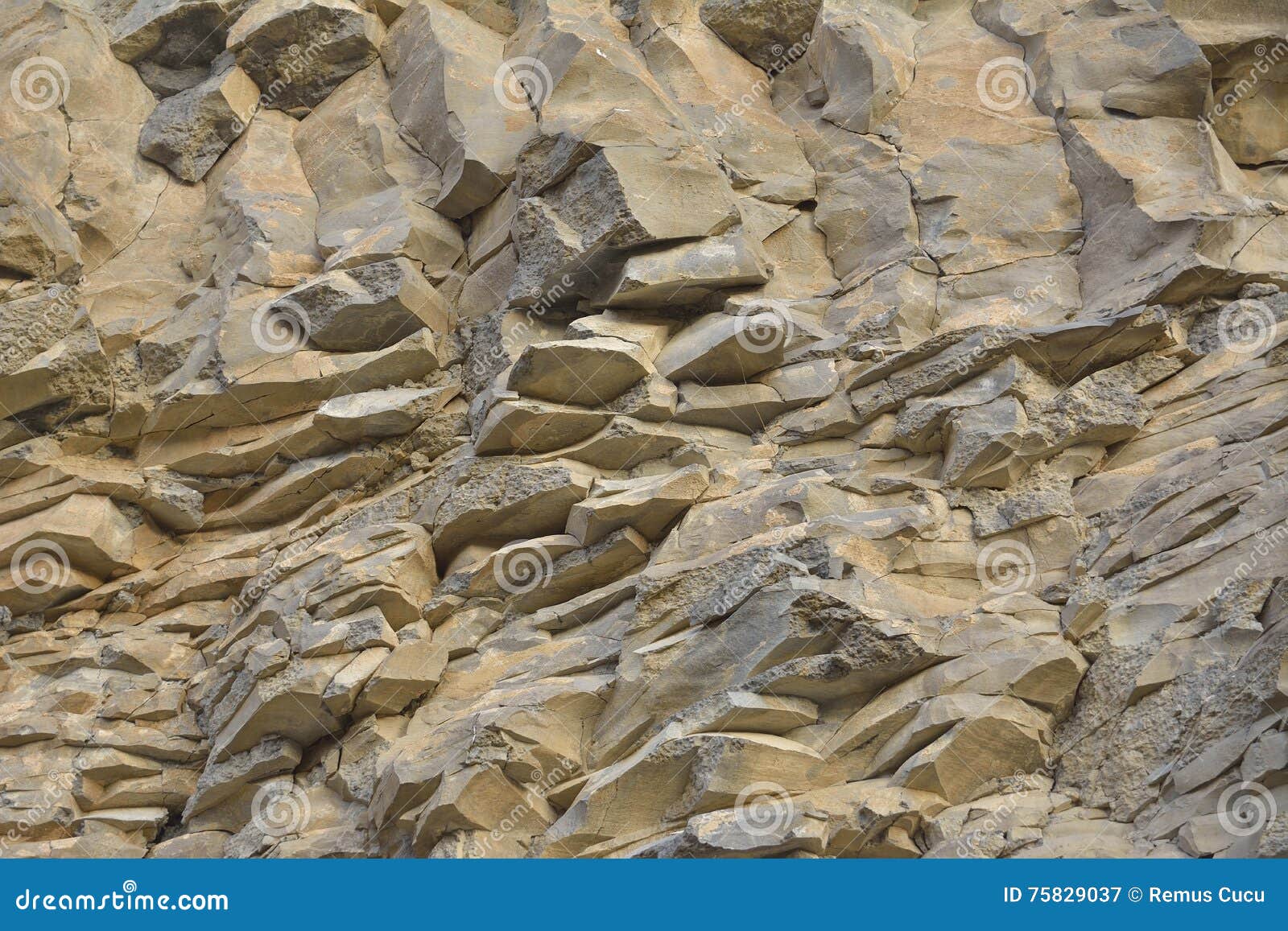 Volcanic basalt stone stock image. Image of block, cobble - 75829037