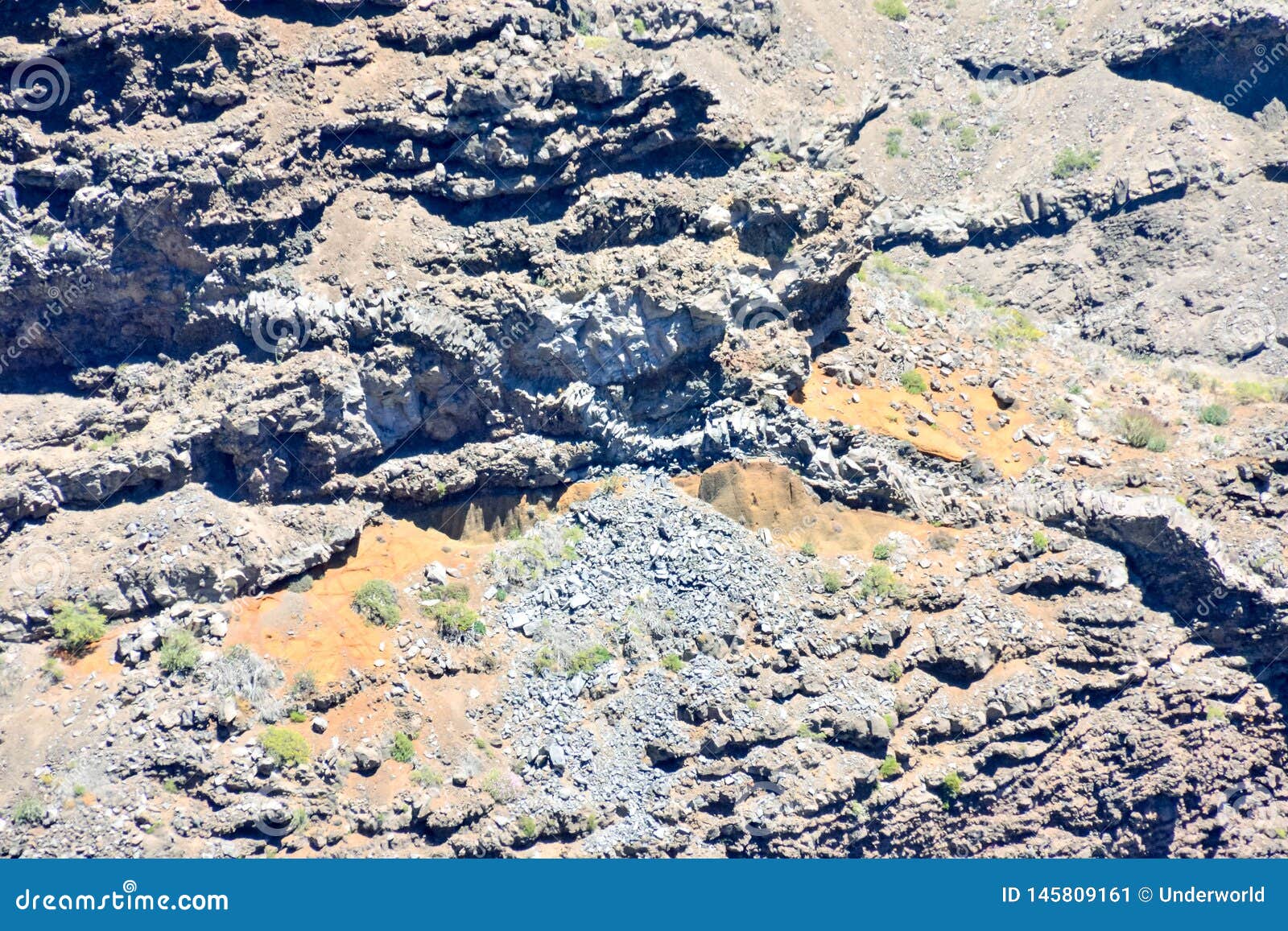 Volcanic Basaltic Rock Formation Stock Image - Image of vacation ...