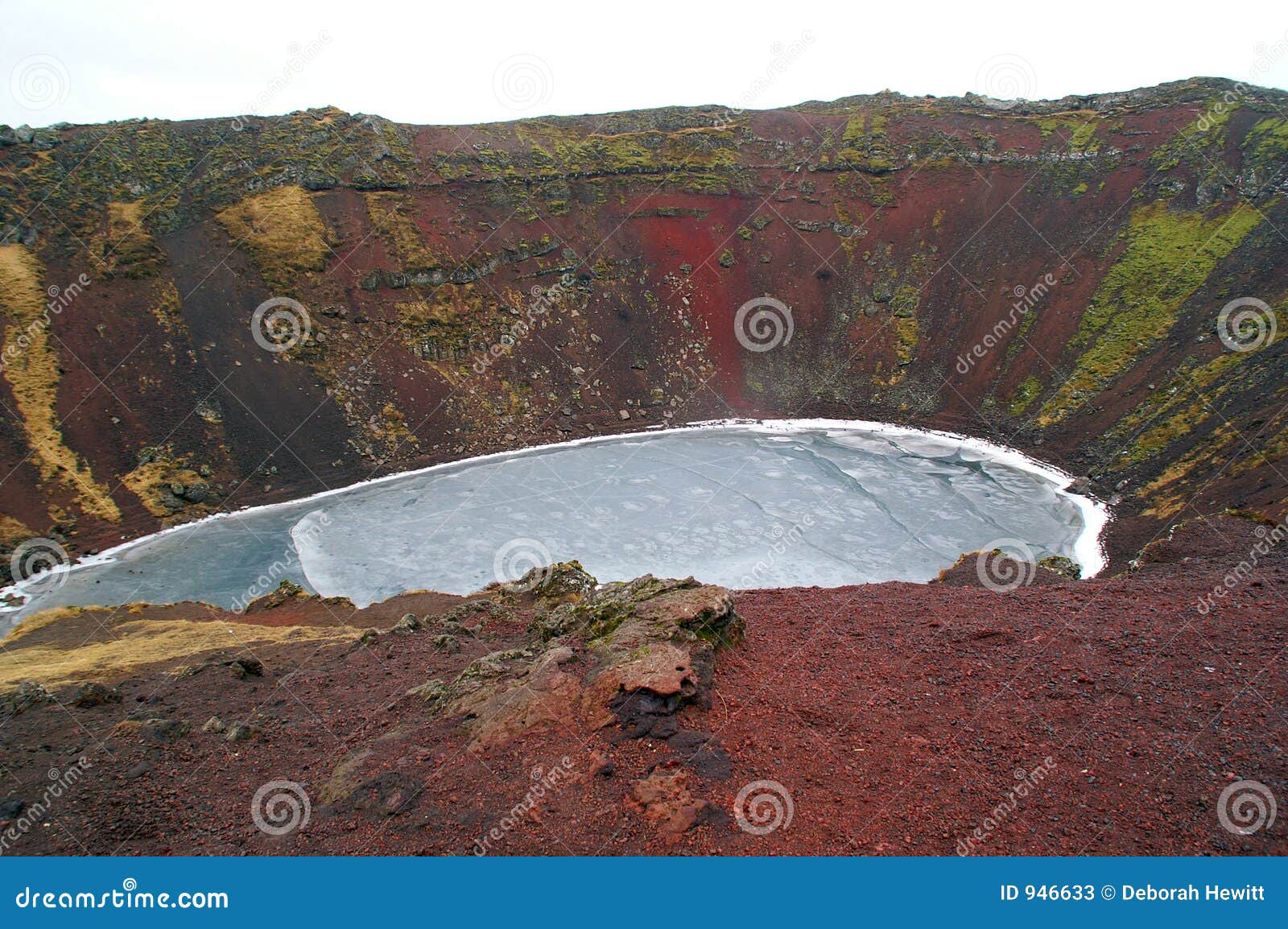 Volcanic Caldera stock image. Image of kerio, caldera, lake - 946633