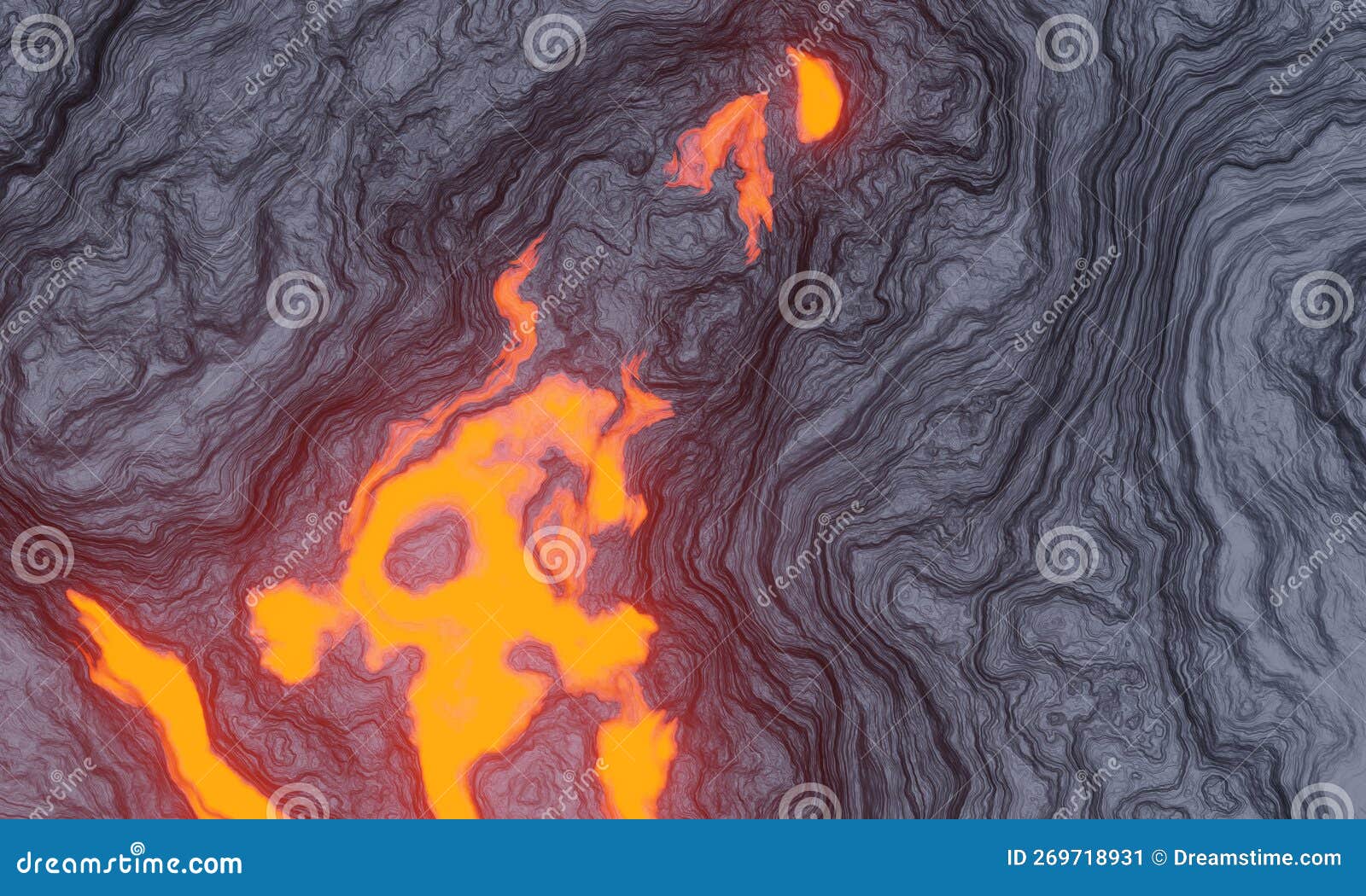 Abstract Cooled Lava Background. Basalt Rock Texture Royalty-Free Stock ...