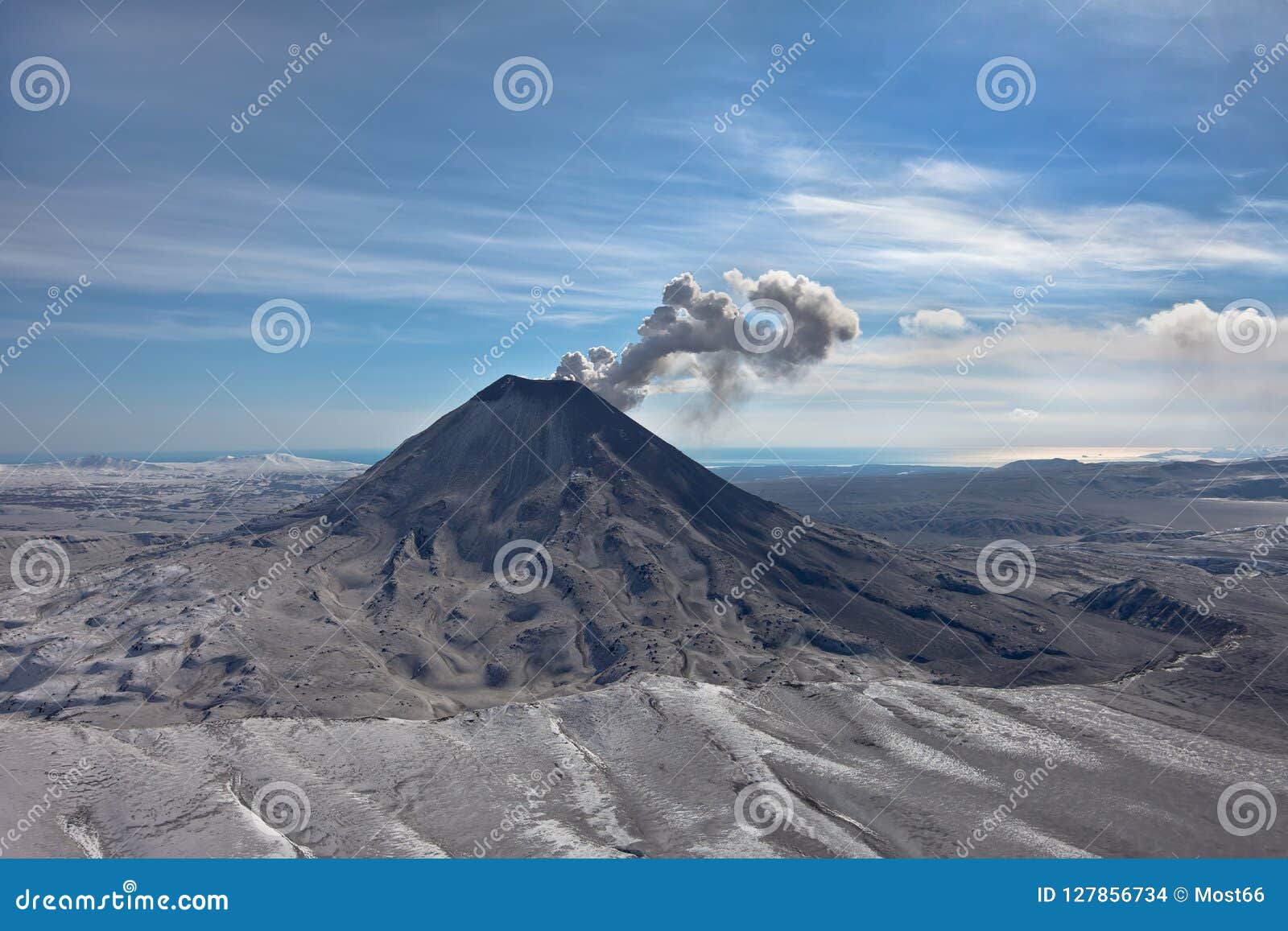 Volcanic Eruption in Kamchatka,pyroclastic Flow Stock Photo - Image of ...