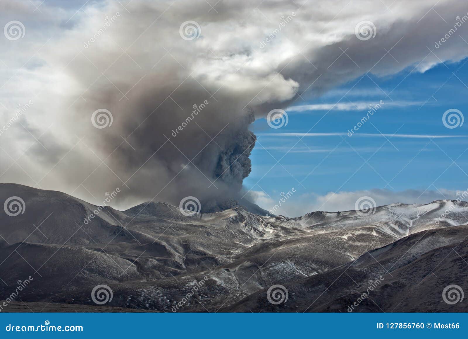 Volcanic Eruption in Kamchatka,pyroclastic Flow Stock Photo - Image of ...