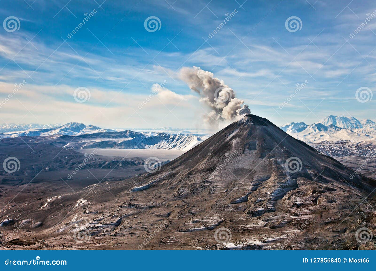 Volcanic Eruption in Kamchatka,pyroclastic Flow Stock Photo - Image of ...