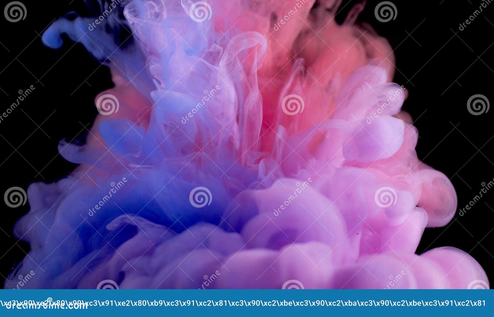 Volcanic Explosion of Bright Colors. Stock Image - Image of bright ...