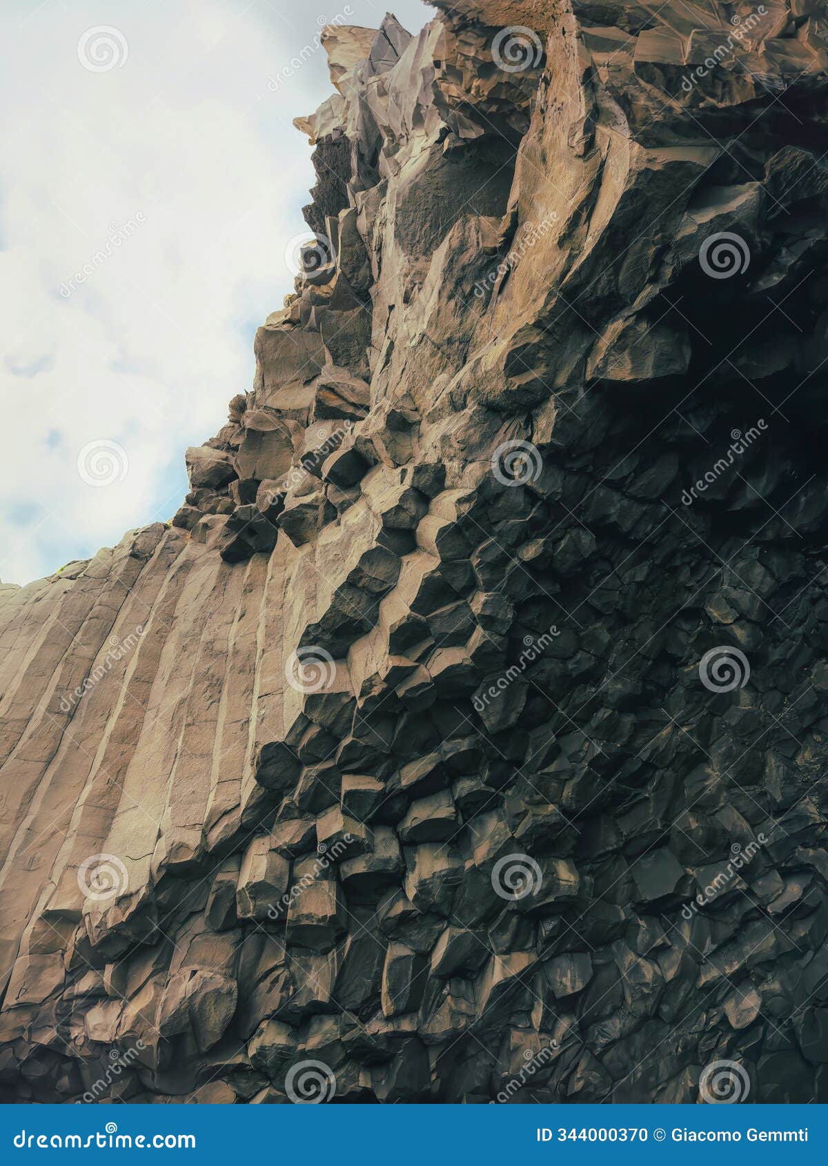 Volcanic Geometry: Iceland’s Iconic Basalt Formations Stock Photo ...