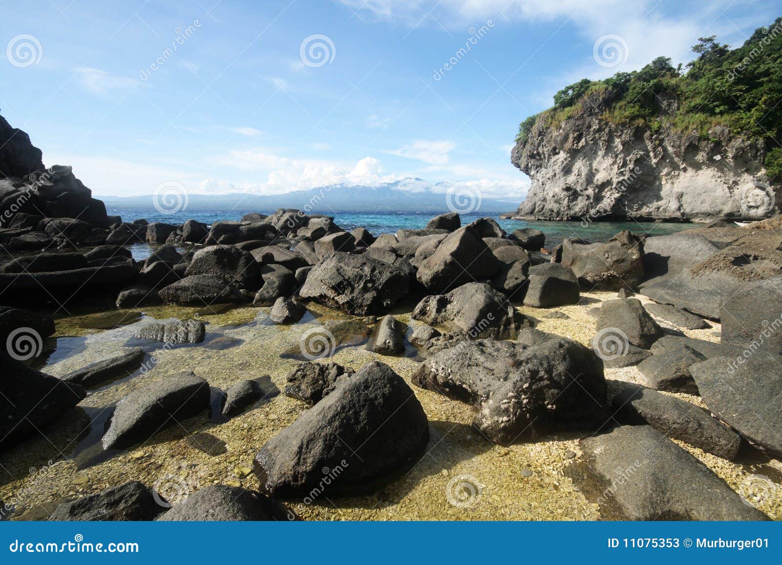 Volcanic Island stock image. Image of beauty, cloud, holiday - 11075353