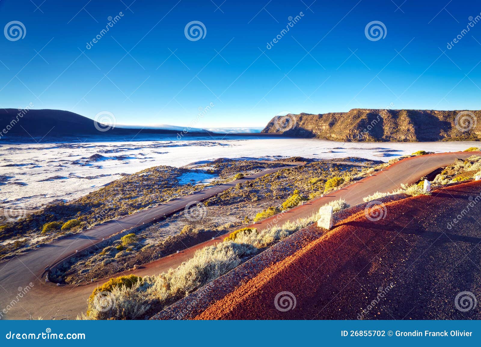 Volcanic landscape stock photo. Image of ocean, plains - 26855702