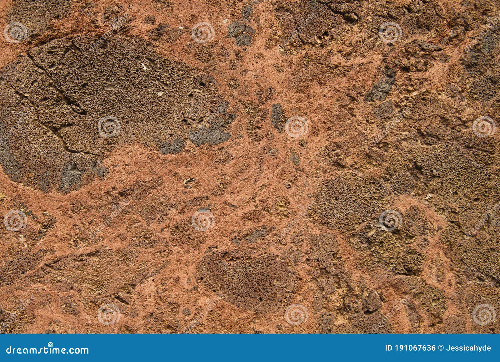 Volcanic lava rock wall stock photo. Image of concrete - 191067636