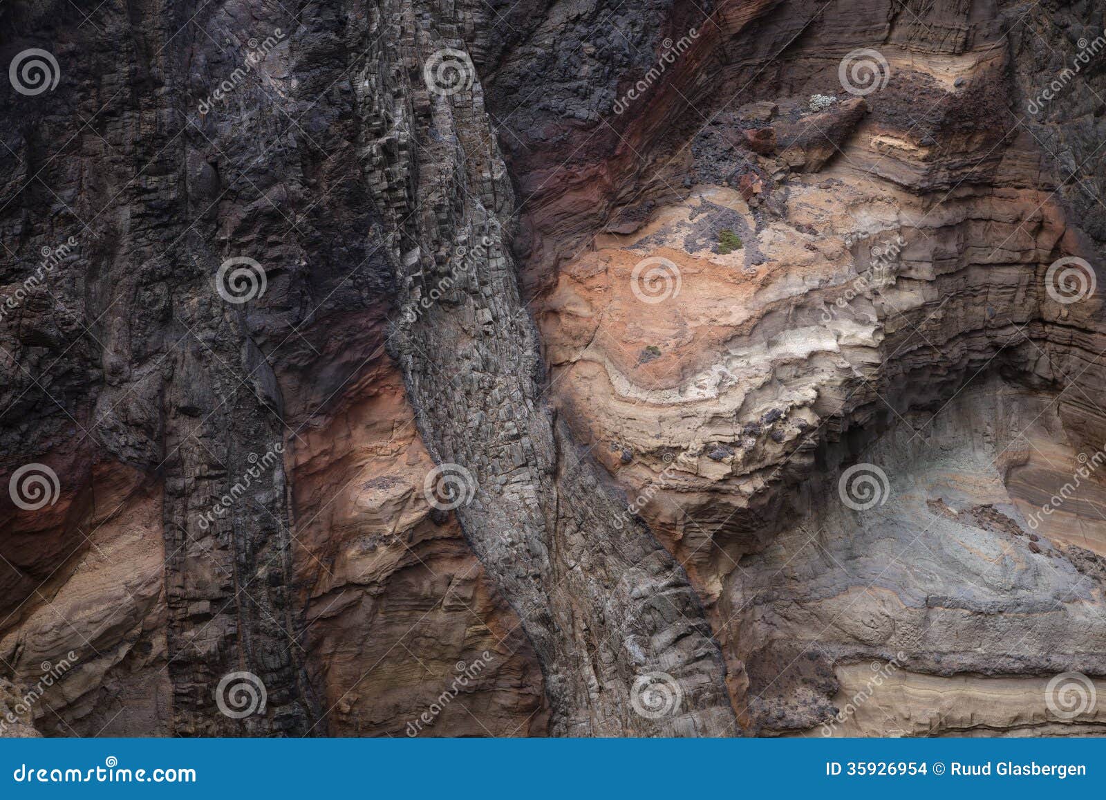 Volcanic Magma Flow through the Earth S Crust Stock Photo - Image of ...