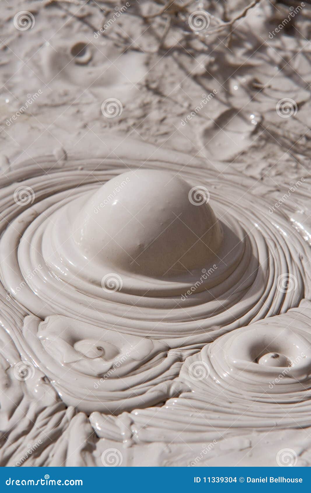 Volcanic Mud Pool stock photo. Image of magma, thermal - 11339304