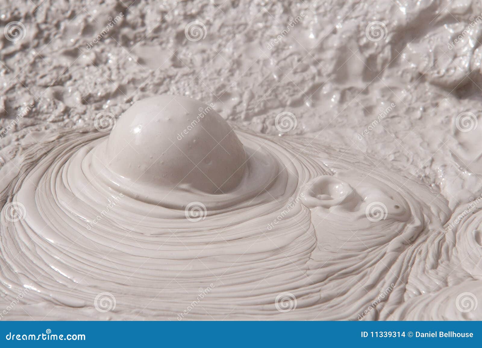 Volcanic Mud Pool stock photo. Image of steaming, explosion - 11339314