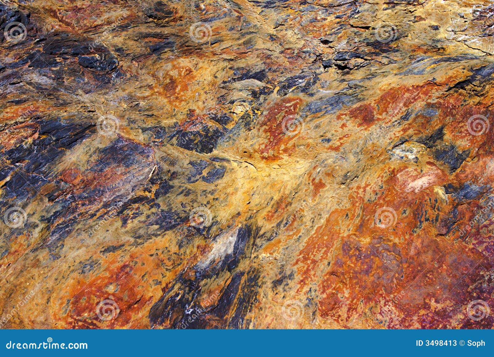 Volcanic rock texture stock image. Image of abstract, geology - 3498413