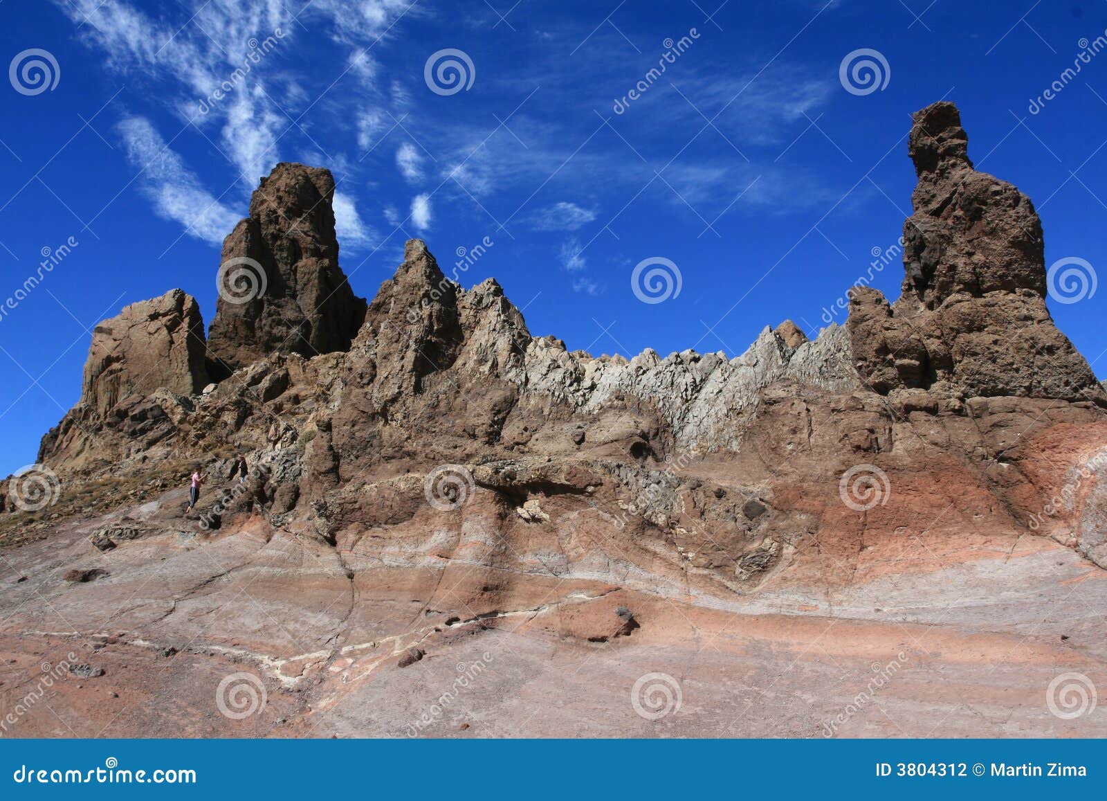 Volcanic Rocks stock photo. Image of spain, ochre, park - 3804312