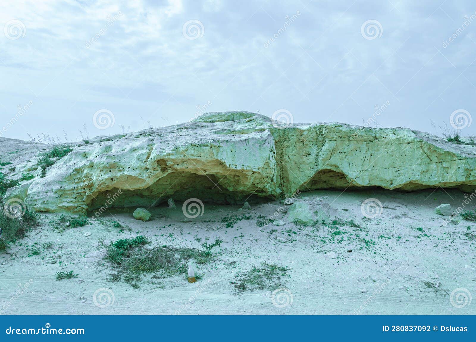 Volcanic Rocks at Al Ghariya, Qatar Stock Photo - Image of lava, detail ...
