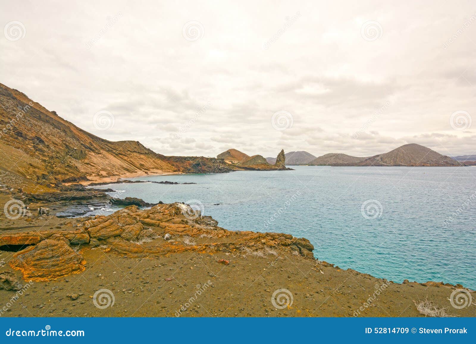 Volcanic Shore in the Morning Stock Image - Image of pinnacle, shore ...