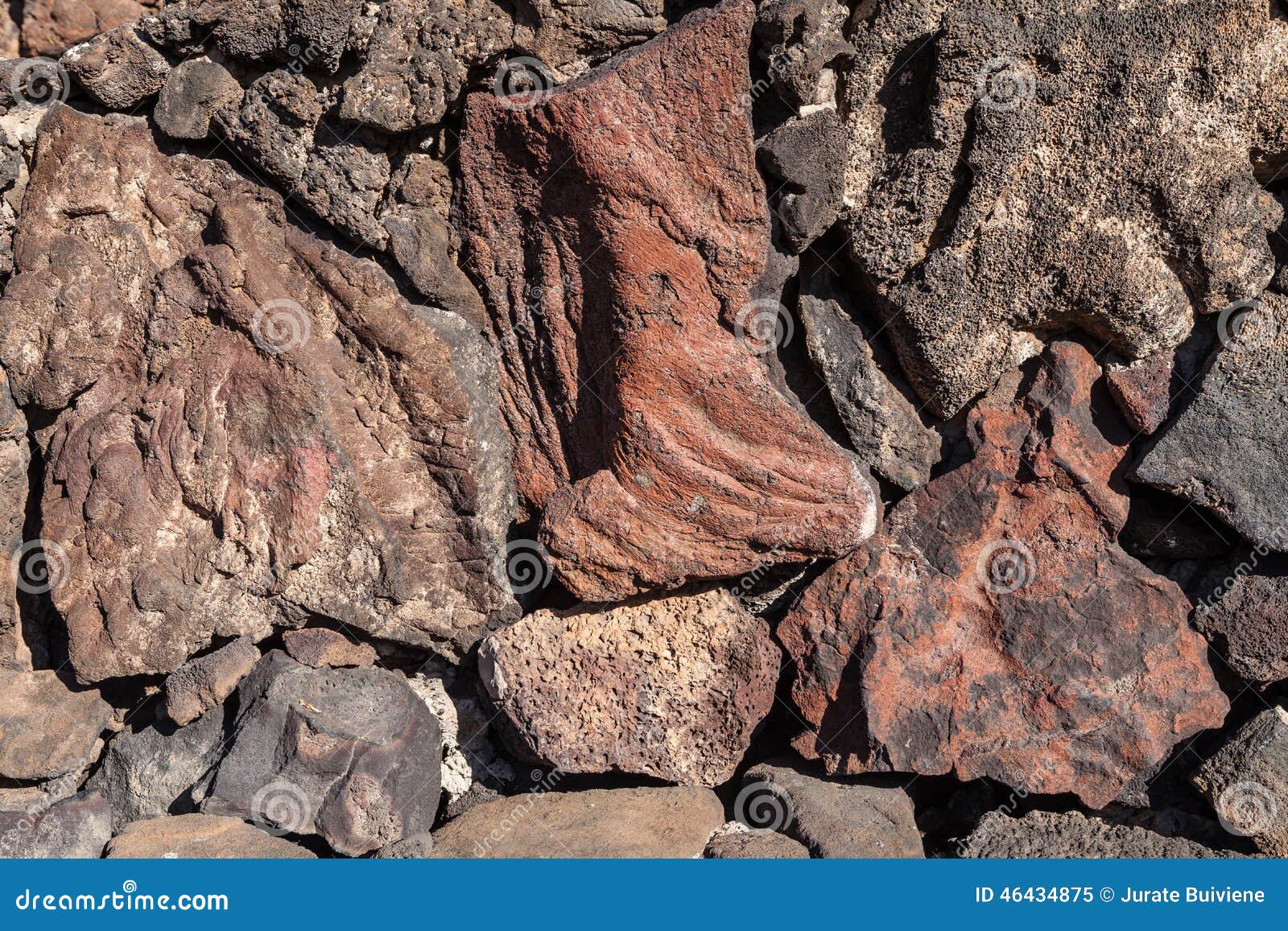 Volcanic stone stock image. Image of granite, closeup - 46434875
