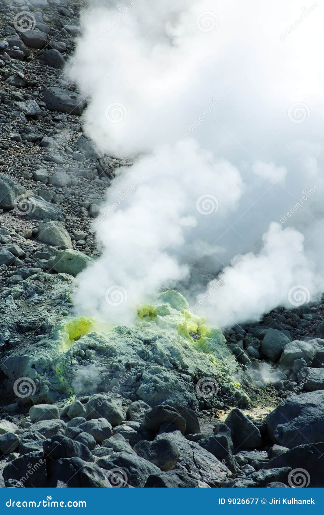 Volcanic Vents at Volcano stock image. Image of mount - 9026677