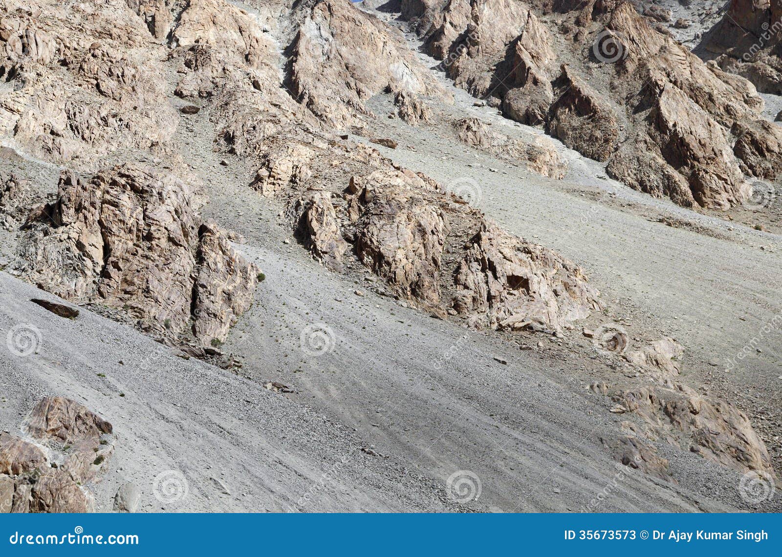 Volcanics Rock Exposure in Ladakh Stock Image - Image of beautiful ...