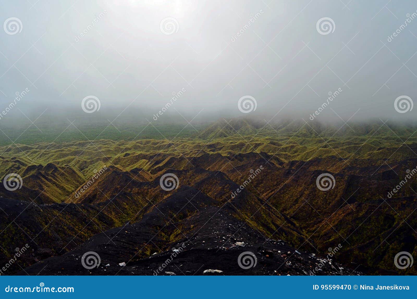 Volcano in Ambrym Island, Vanuatu Stock Photo - Image of mountain ...