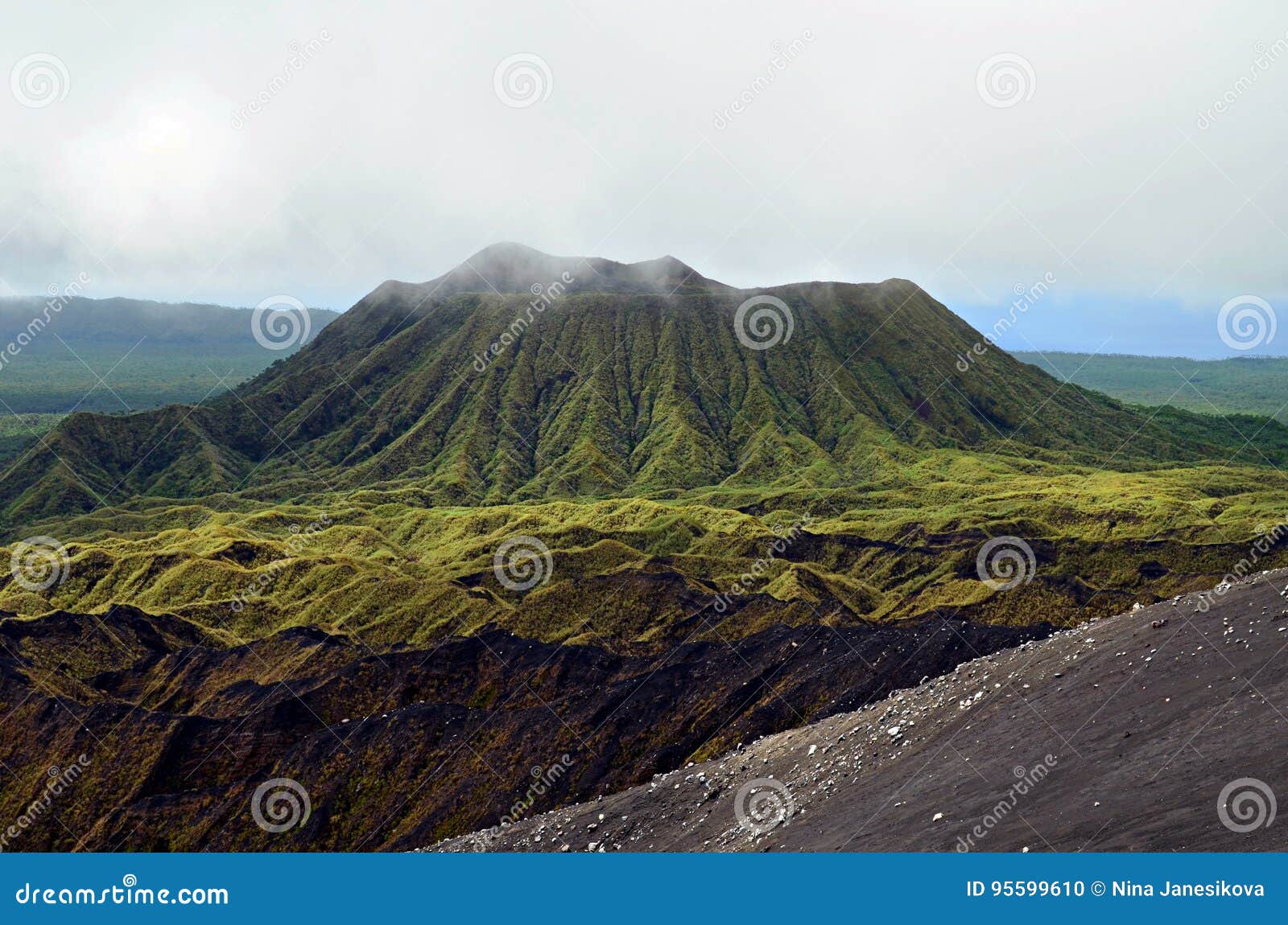Volcano in Ambrym Island, Vanuatu Stock Photo - Image of mountain, lava ...