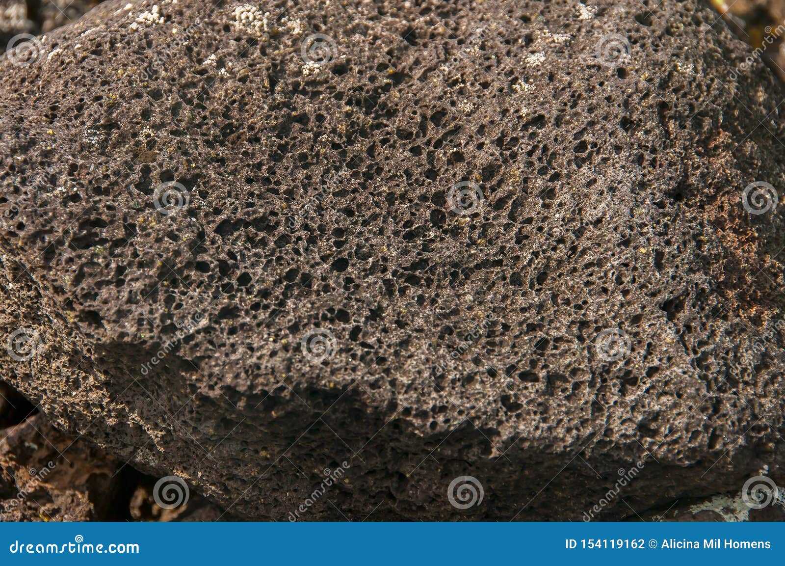 Volcano Basalt Stone Pattern and Texture Stock Photo - Image of brown ...