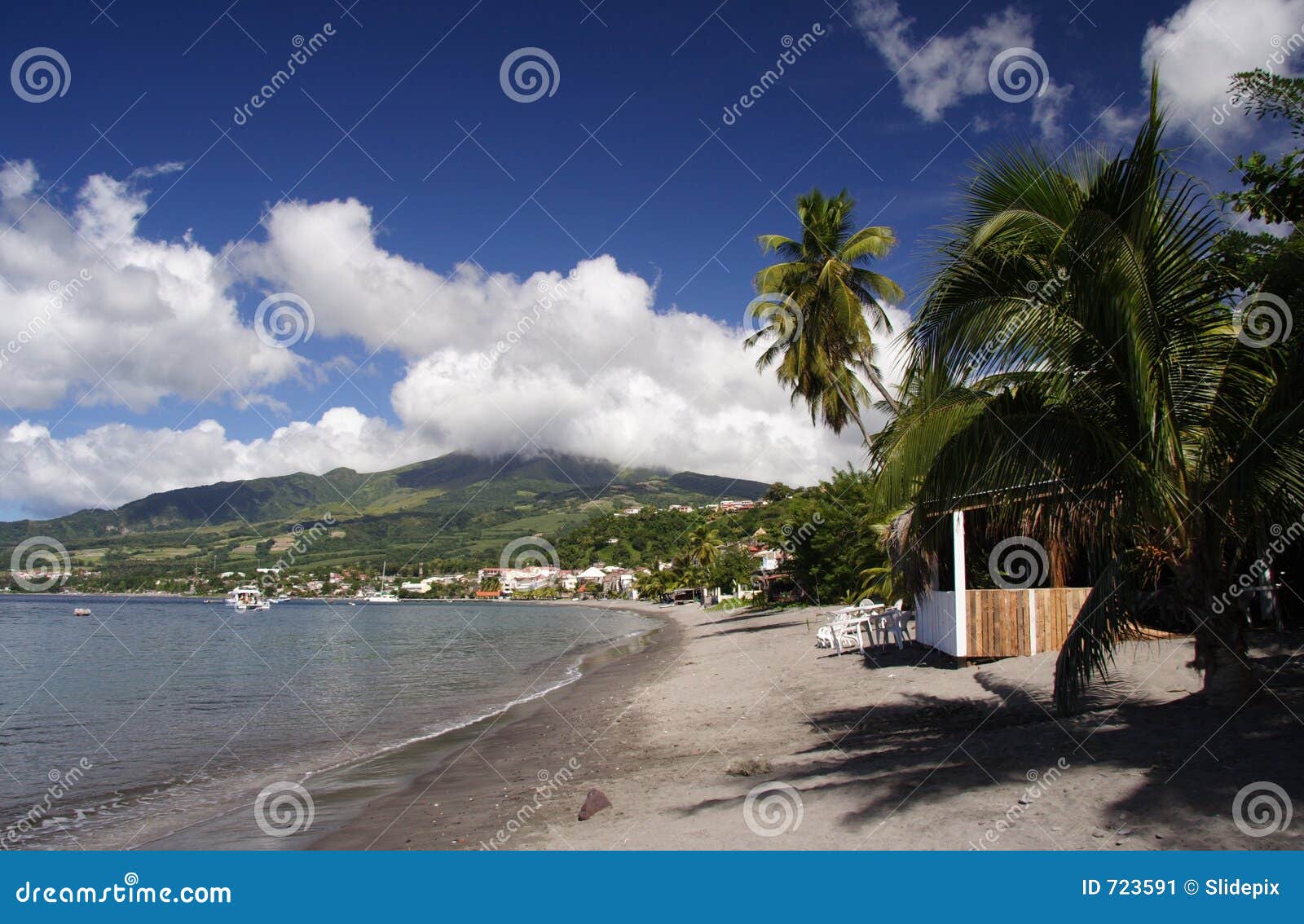 Volcano Beach stock image. Image of coast, coastline, grey - 723591