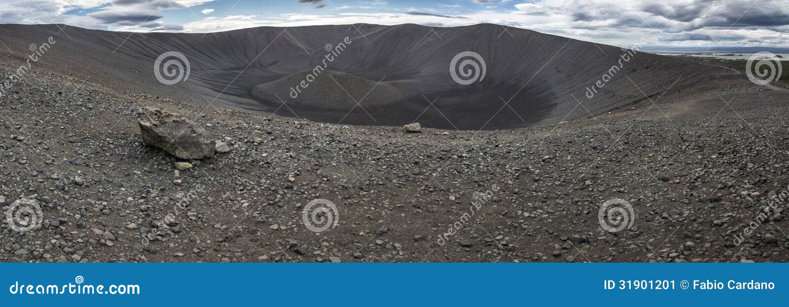Volcano caldera stock image. Image of geology, landscape - 31901201