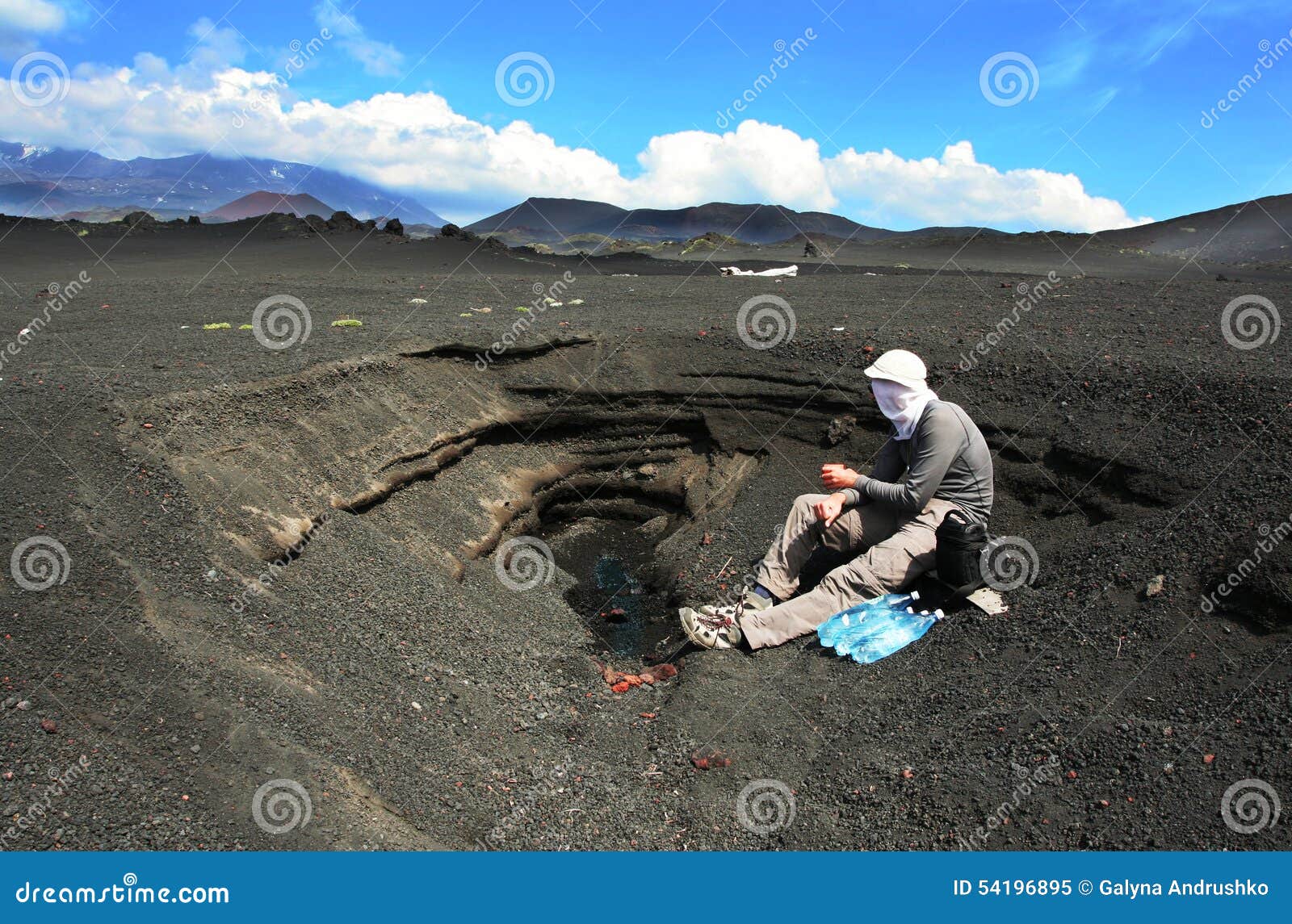 Volcano desert stock image. Image of travel, hiking, tolbachik - 54196895