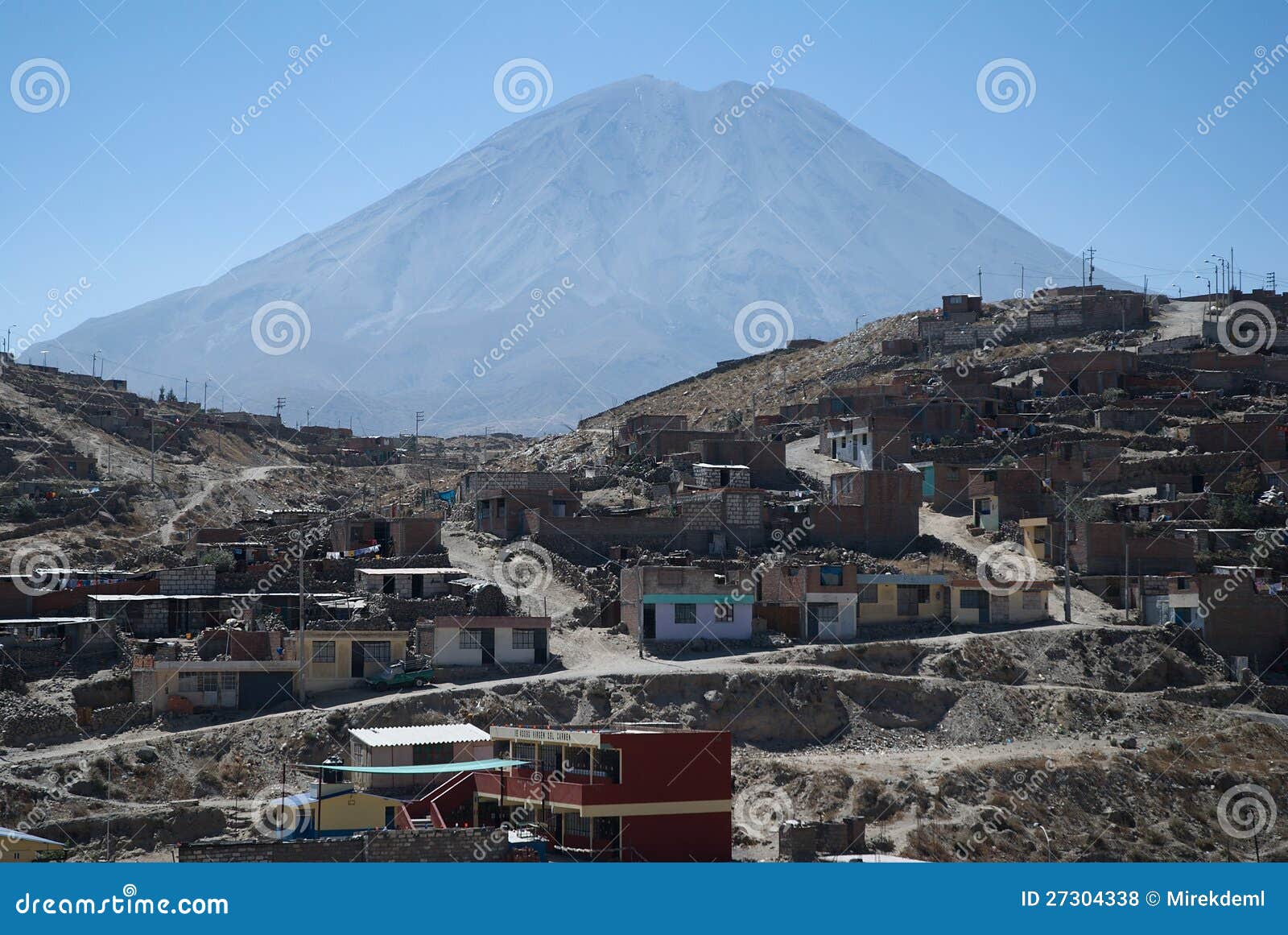 Volcano El Misti, Arequipa, Peru Stock Photo - Image of travel ...