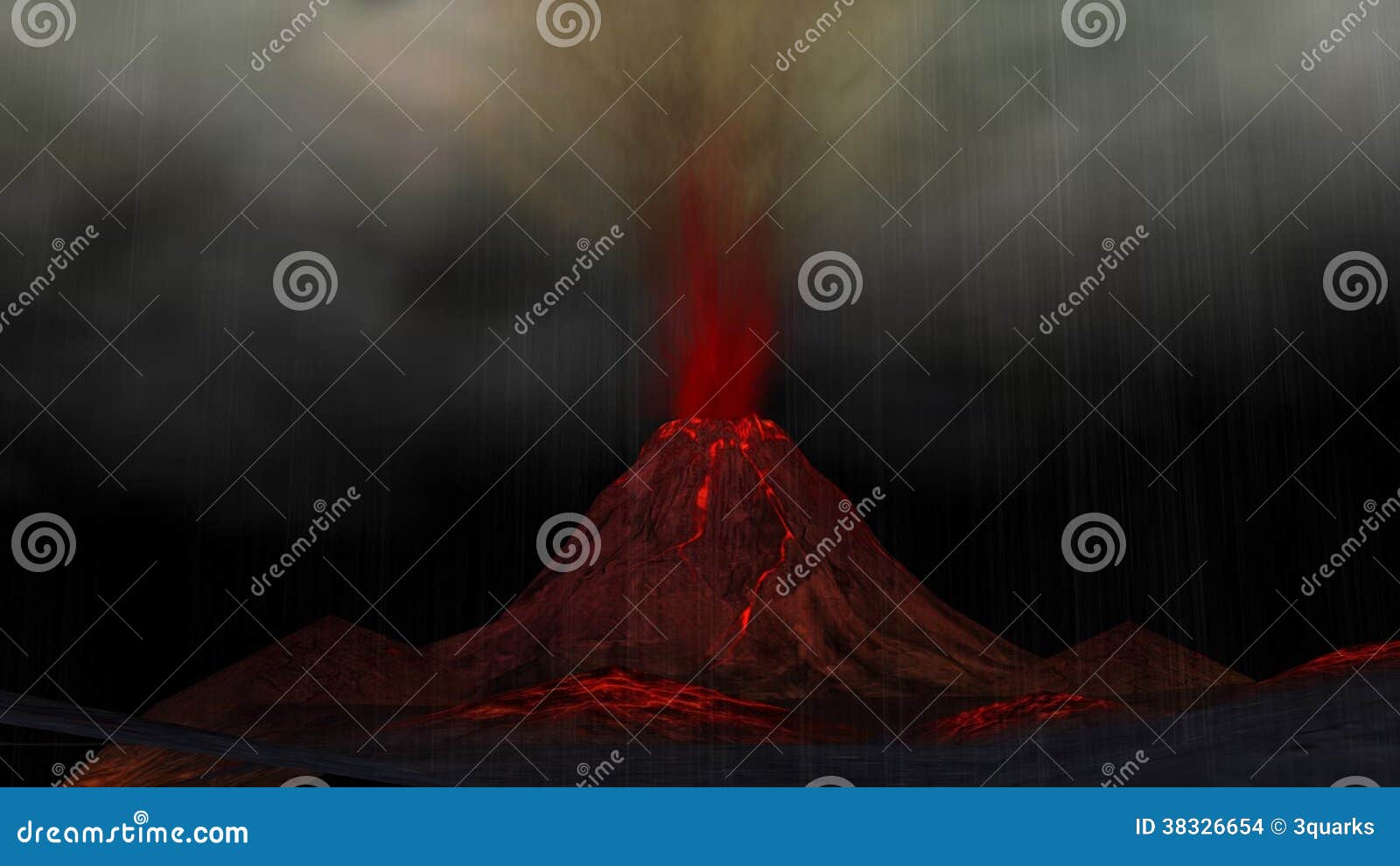 Volcano Eruption stock video. Video of particles, clip - 38326654