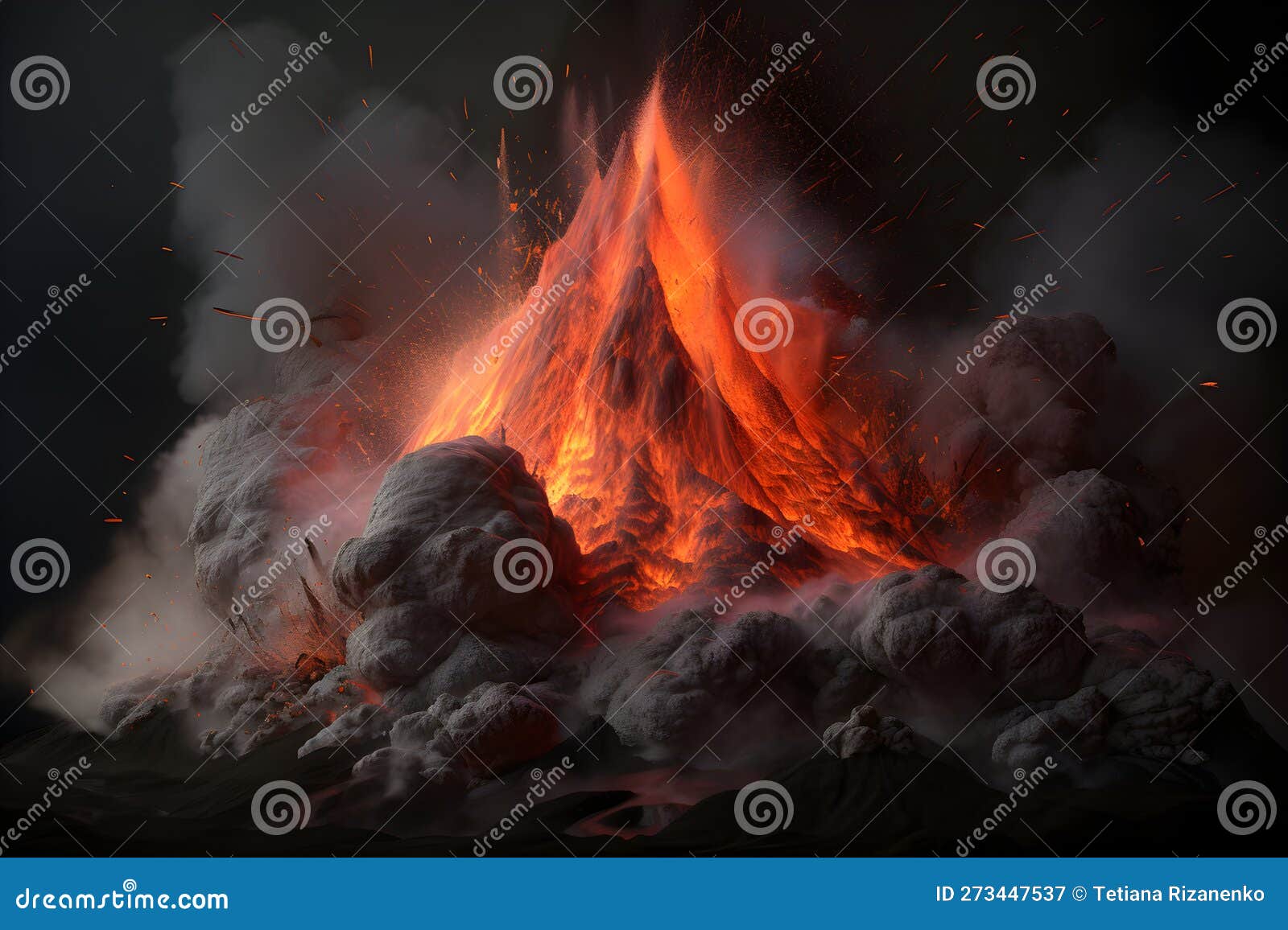 Eruption Of Mount Vesuvius In 79 AD, Stratovolcano In Italy, History ...