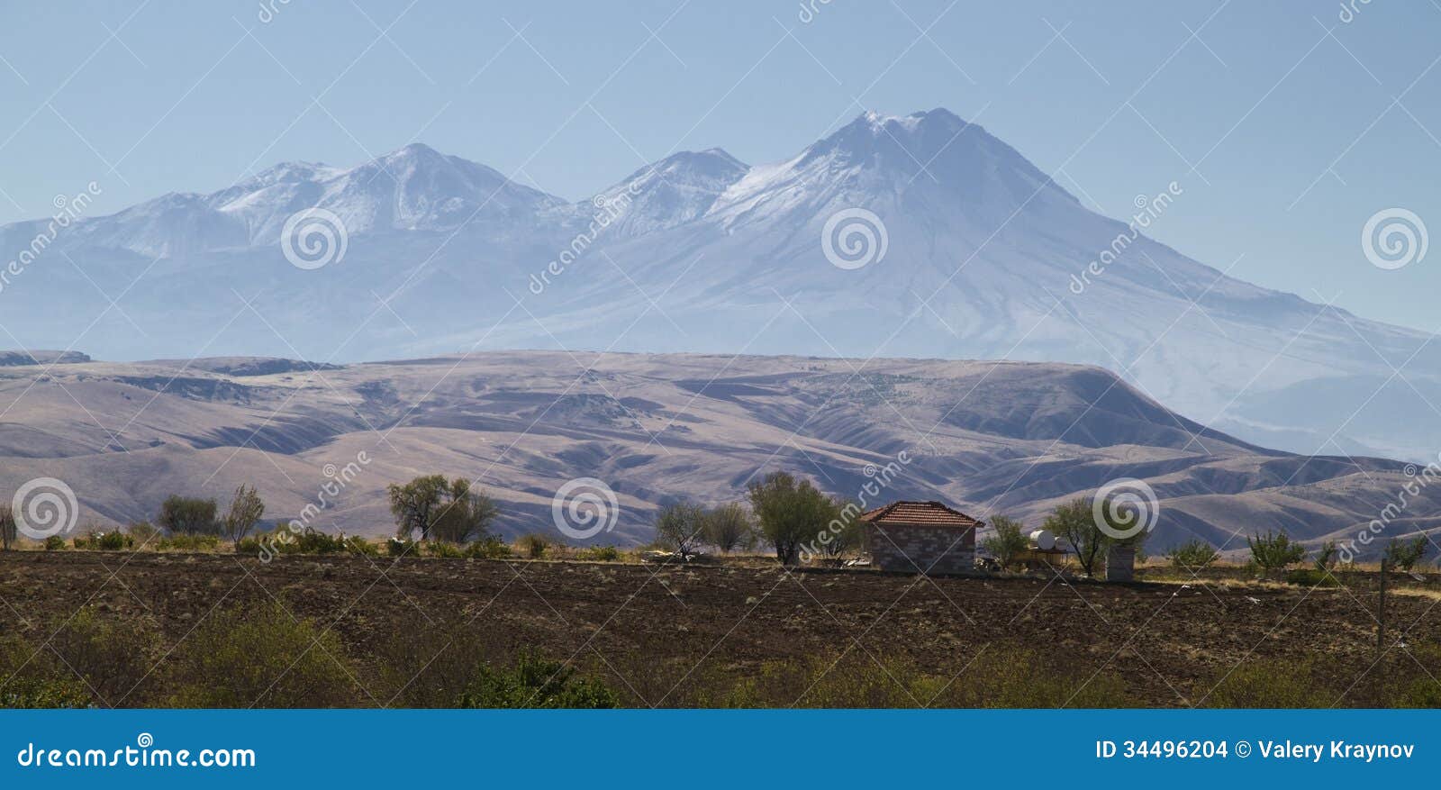 Volcano Hasan Dagi in Turkey Stock Photo - Image of sandstone, rock ...