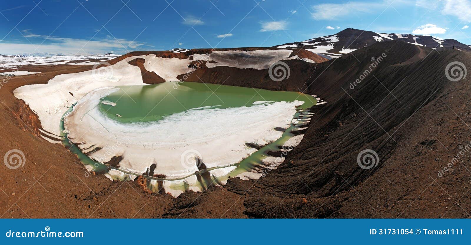 Volcano Krafla, Iceland stock photo. Image of geothermal - 31731054