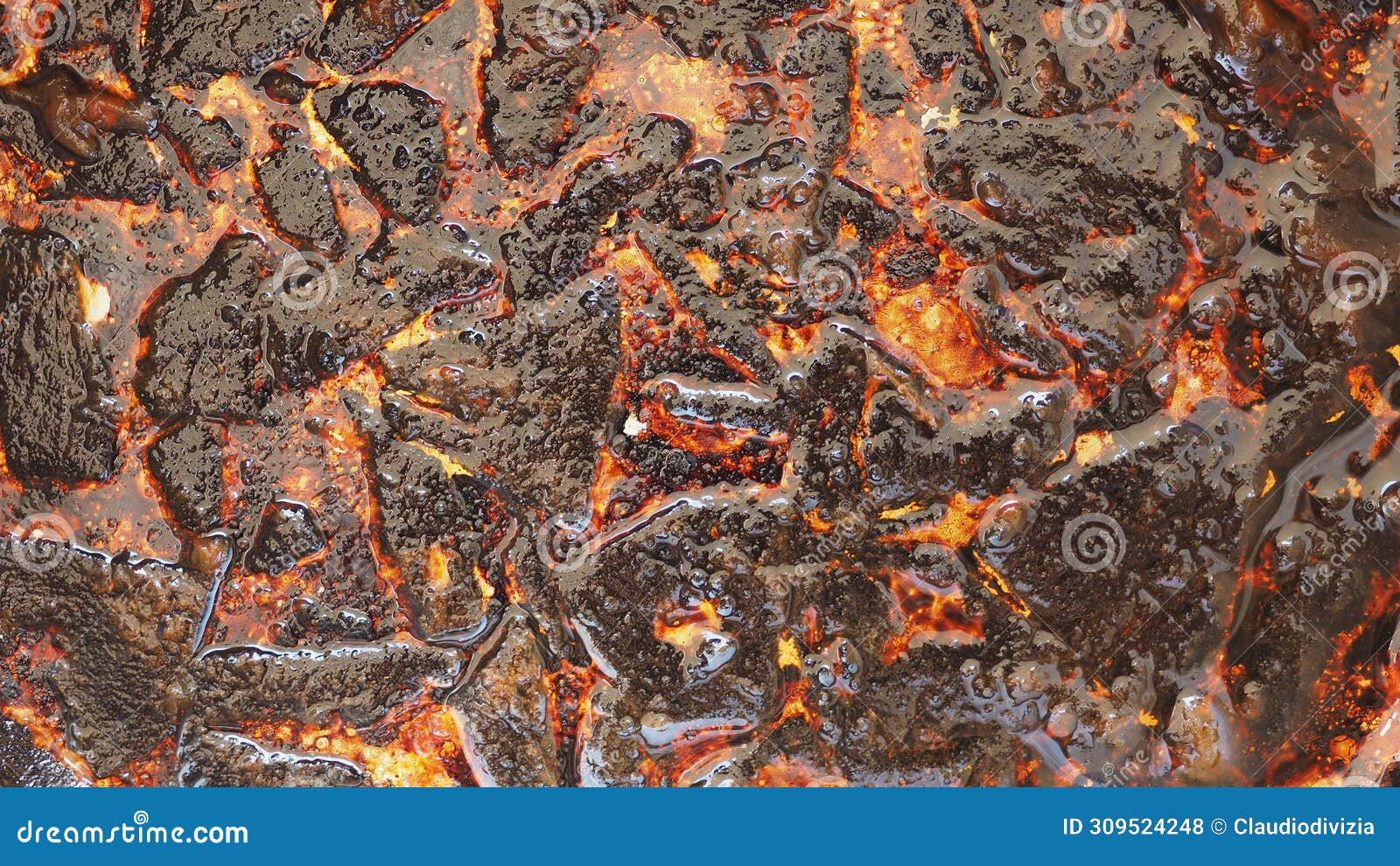 Volcano Lava Texture Background Stock Photo - Image of volcano, nature ...