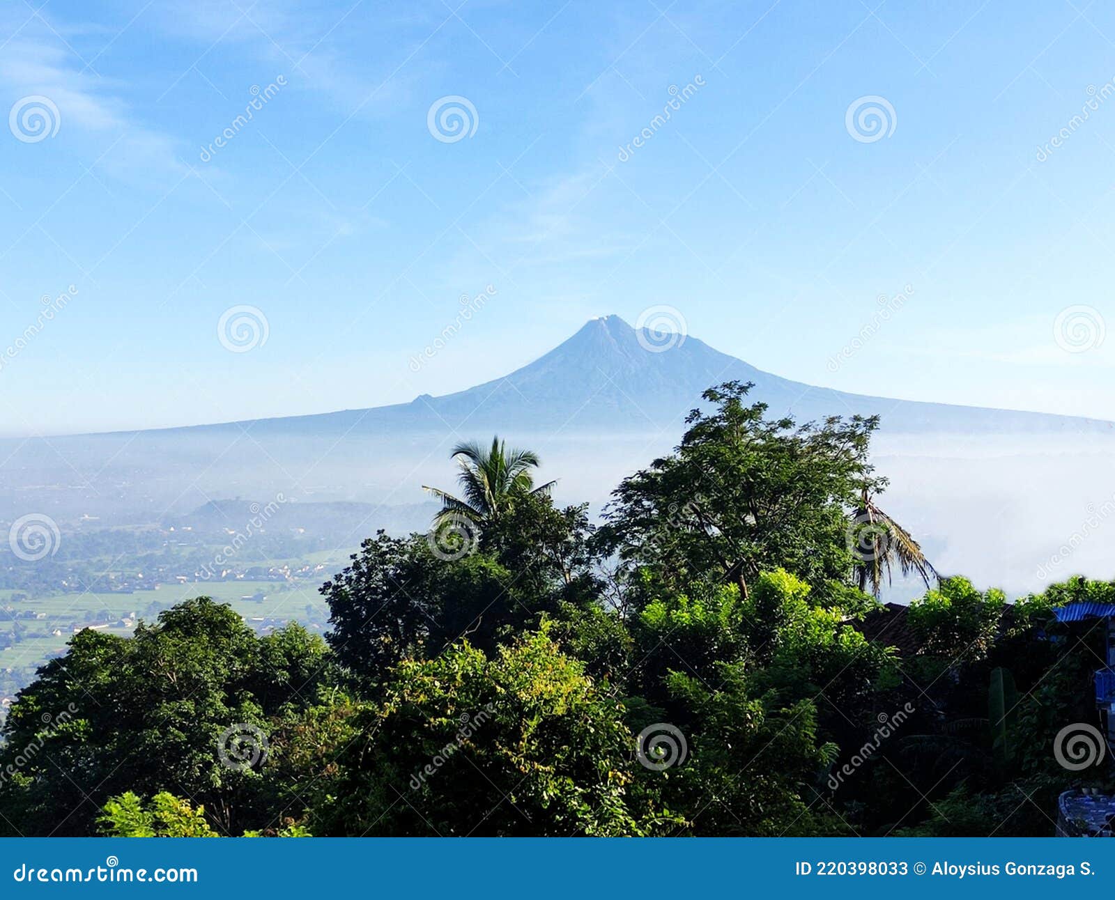 Volcano Merapi is One Panoramic Destination in Yogyakarta,Indonesia ...