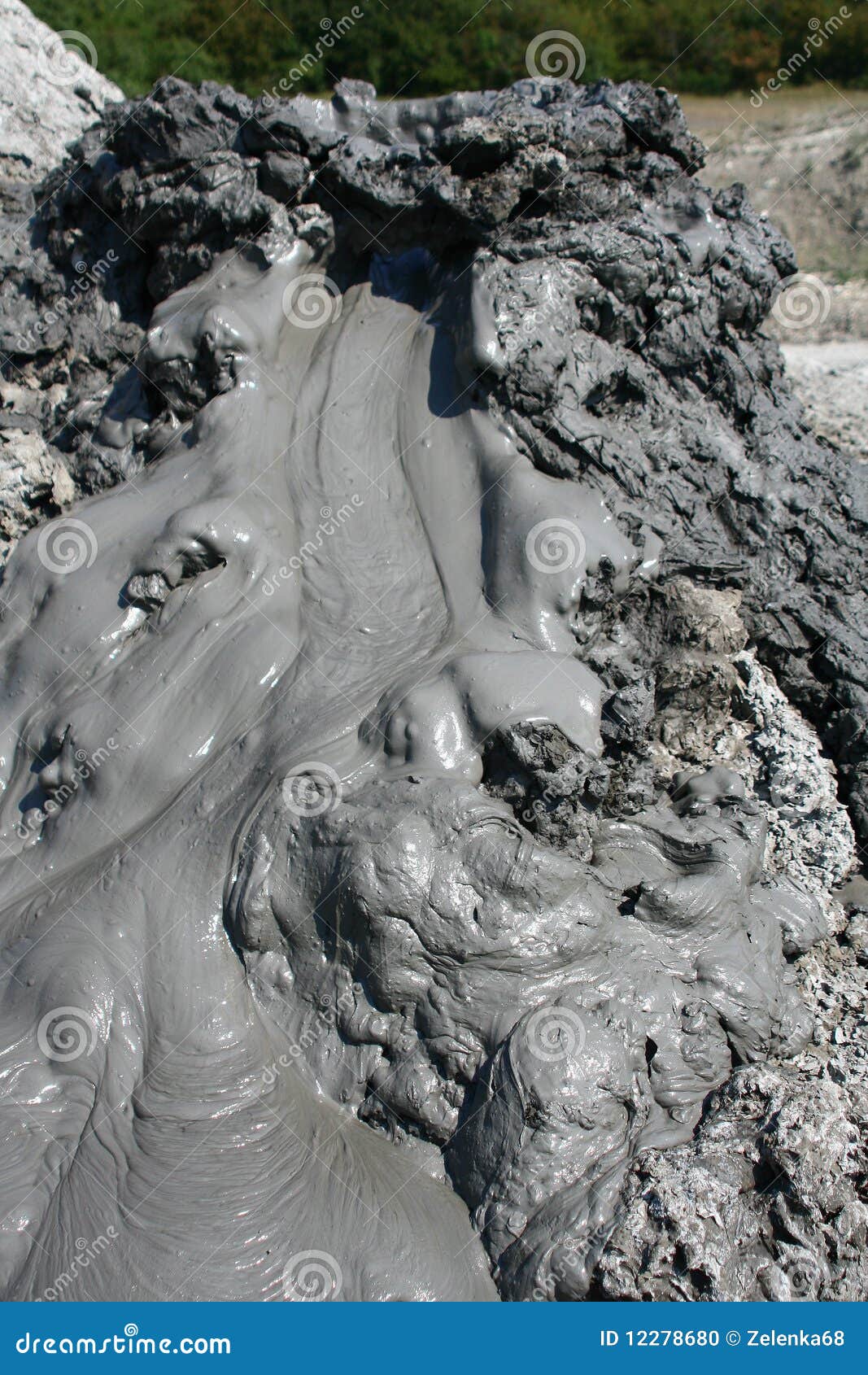 Volcano mud stock photo. Image of stream, volcano, muzzle - 12278680