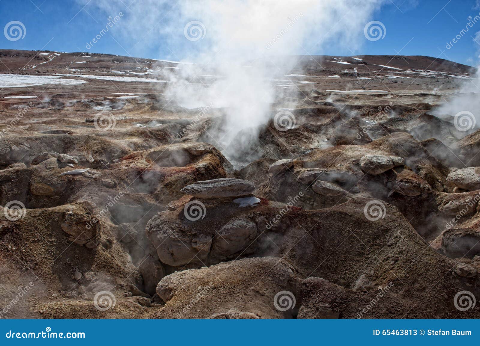 Volcano stock image. Image of magma, crater, clouds, outdoor - 65463813