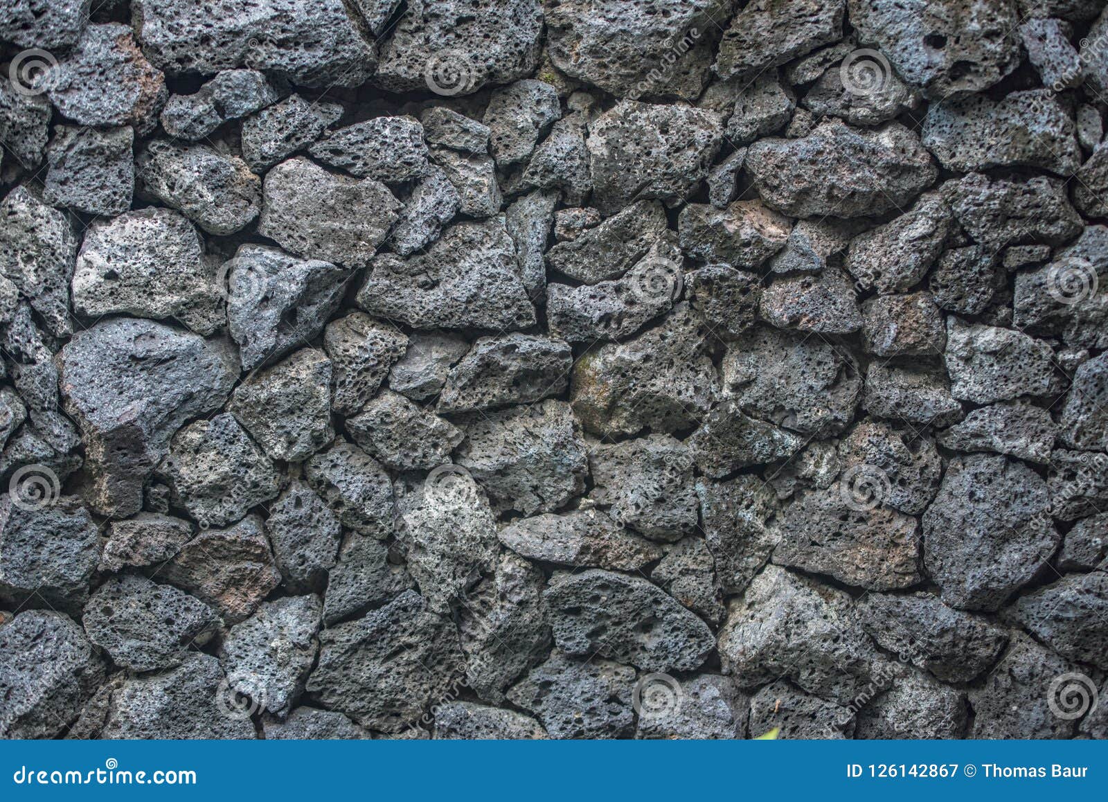 Volcano Stone Texture Background Bricks in the Wall Stock Image - Image ...