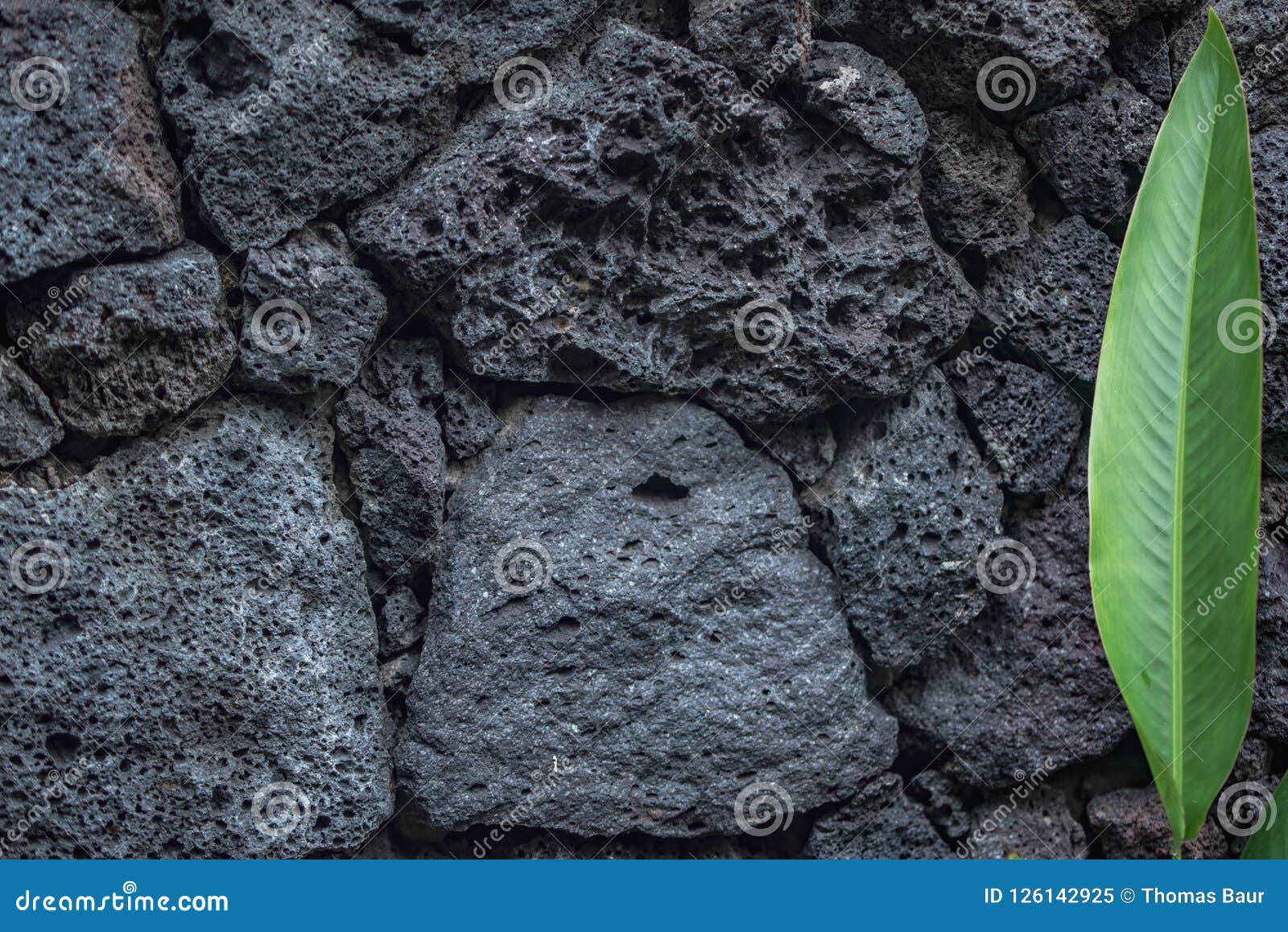 Volcano Stone Texture Background Bricks in the Wall Stock Image - Image ...