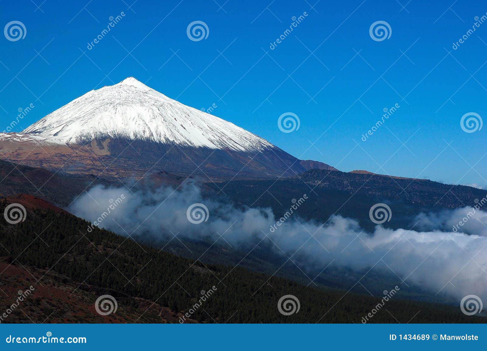 Volcano teide stock image. Image of hiking, volcano, teide - 1434689
