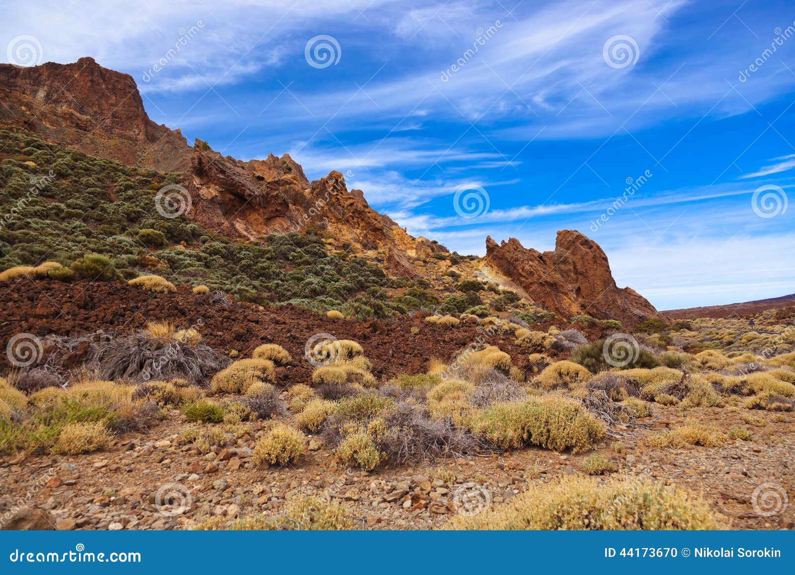 Volcano Teide in Tenerife Island - Canary Stock Photo - Image of ...