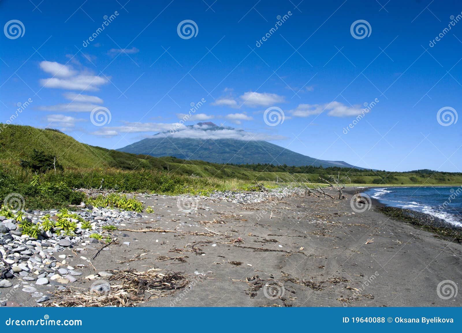 Tyatya Volcano Royalty-Free Stock Photo | CartoonDealer.com #19591215