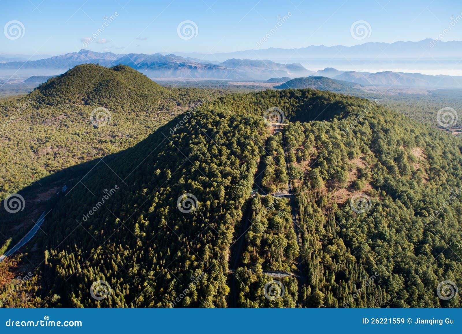 Volcanoes stock image. Image of volcanoes, tree, power - 26221559