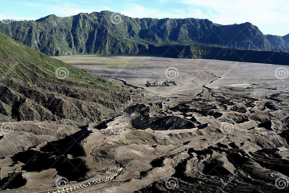 Volcanoes area stock photo. Image of java, mount, stratovolcano - 30753638