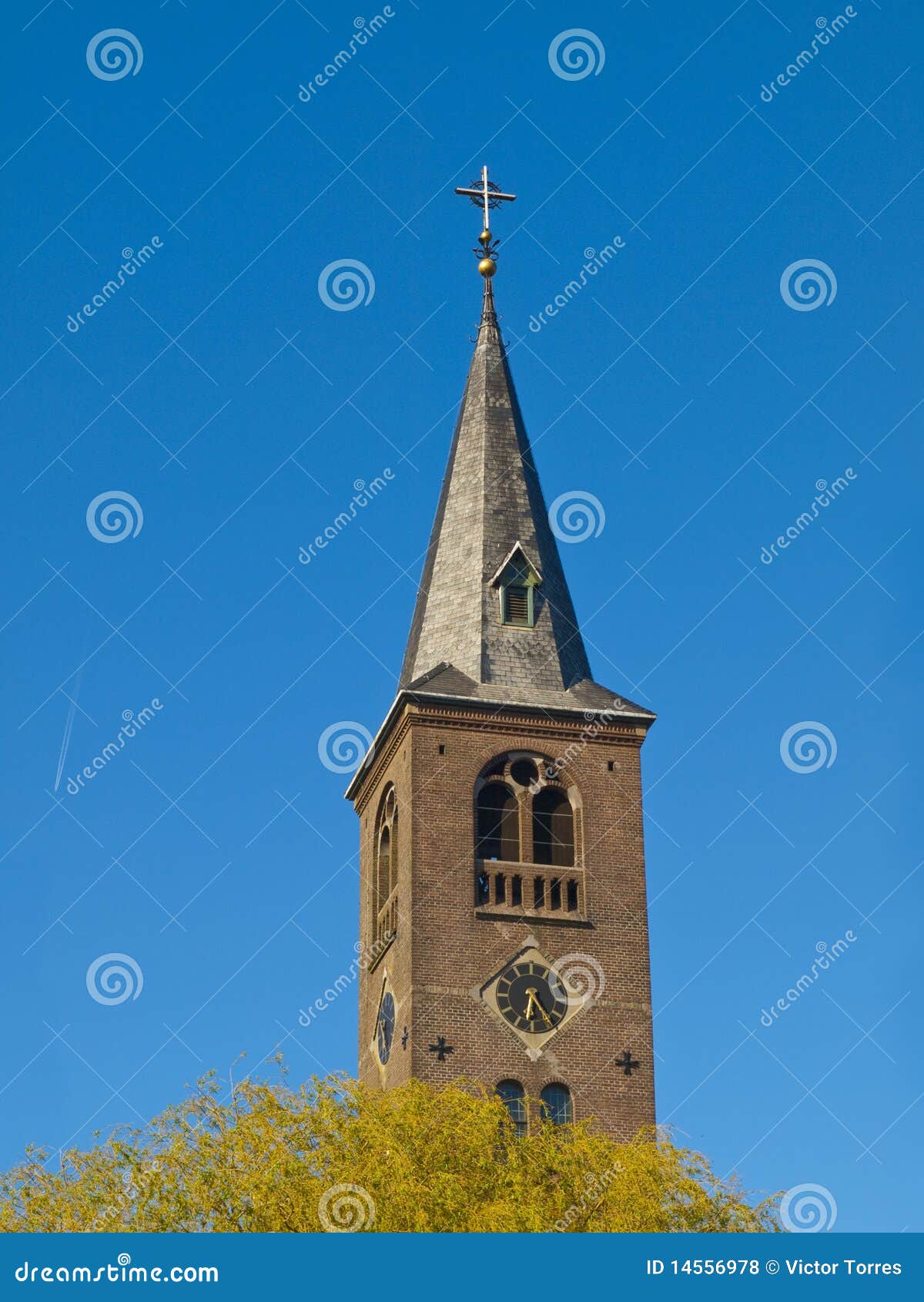 Volendam Chapel stock photo. Image of catholic, church - 14556978