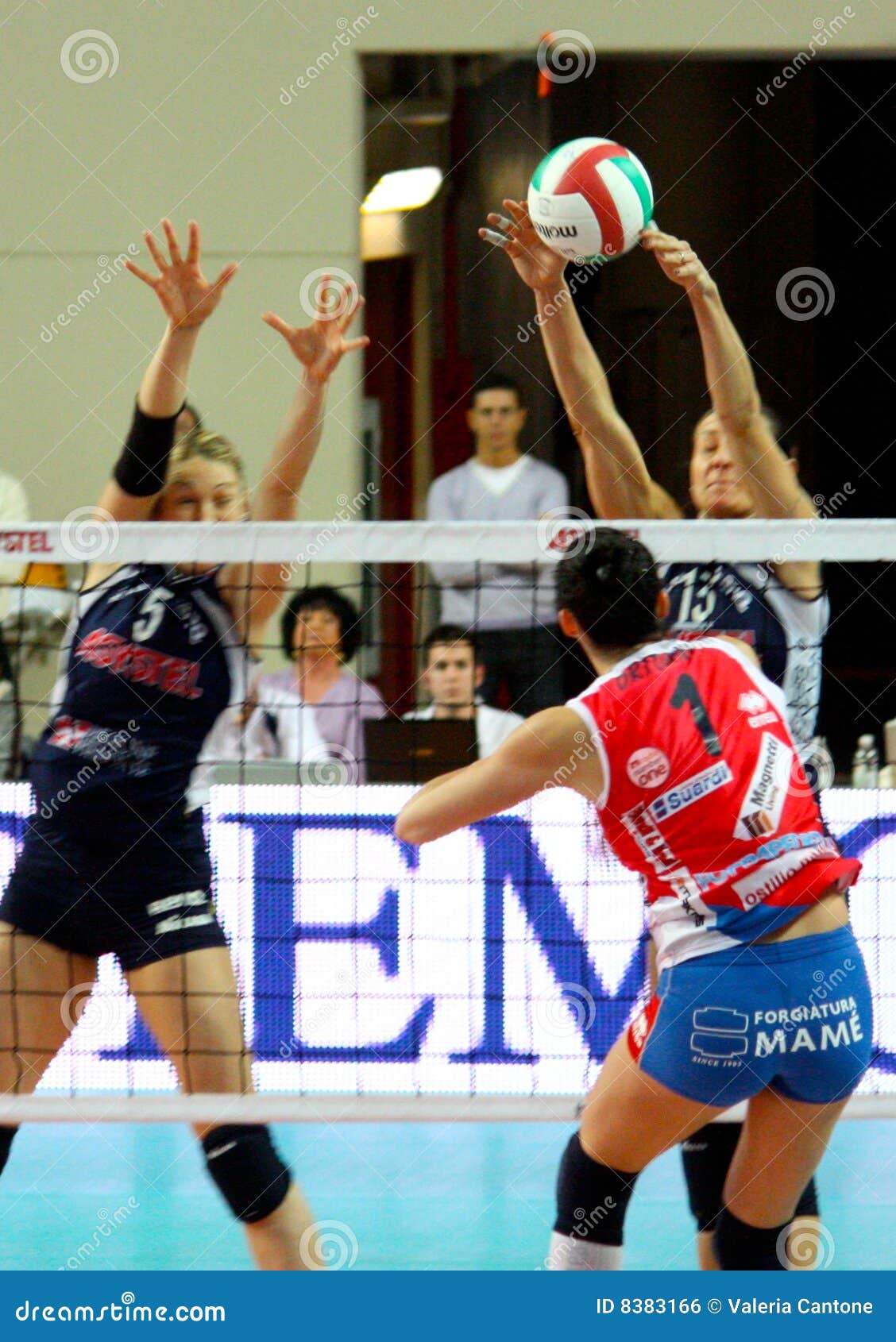 Voleo - Emparejamiento Del Voleibol, Acción Foto editorial - Imagen de ...