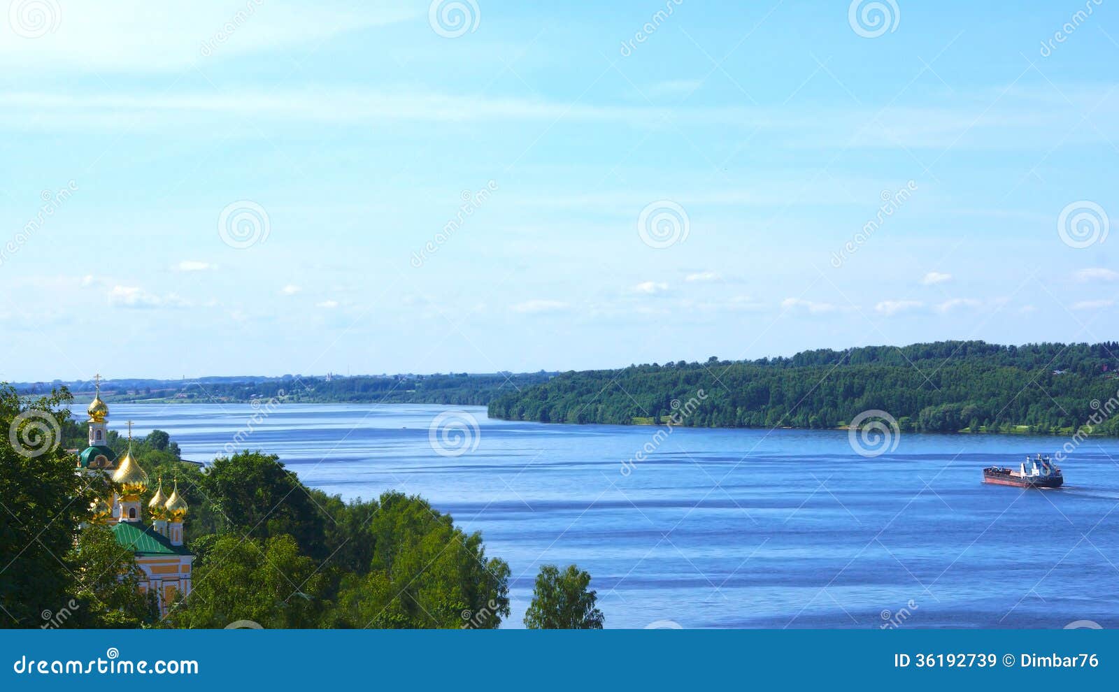 Volga River, Russia stock image. Image of engine, russian - 36192739