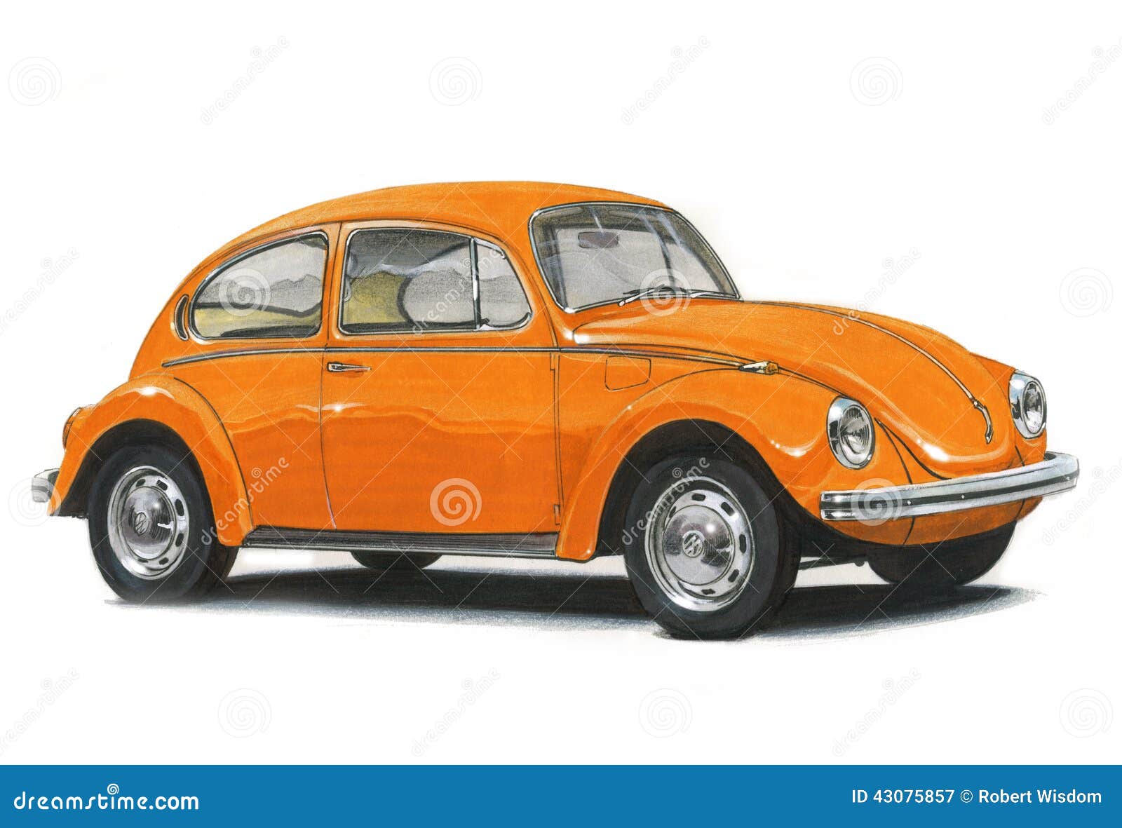 Volkswagen Beetle Vector Icon Isolated On Transparent Background ...