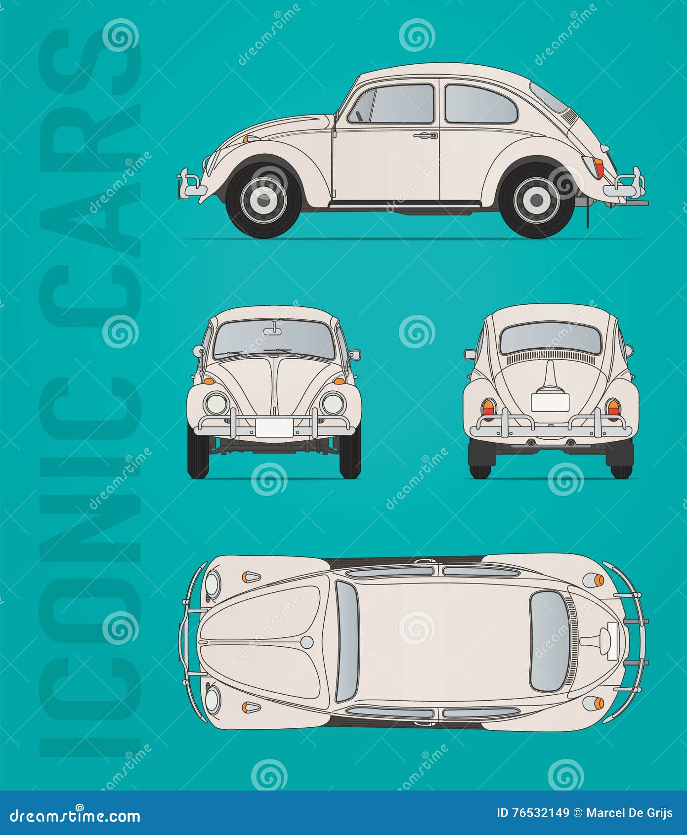 Vw Bug Drawing