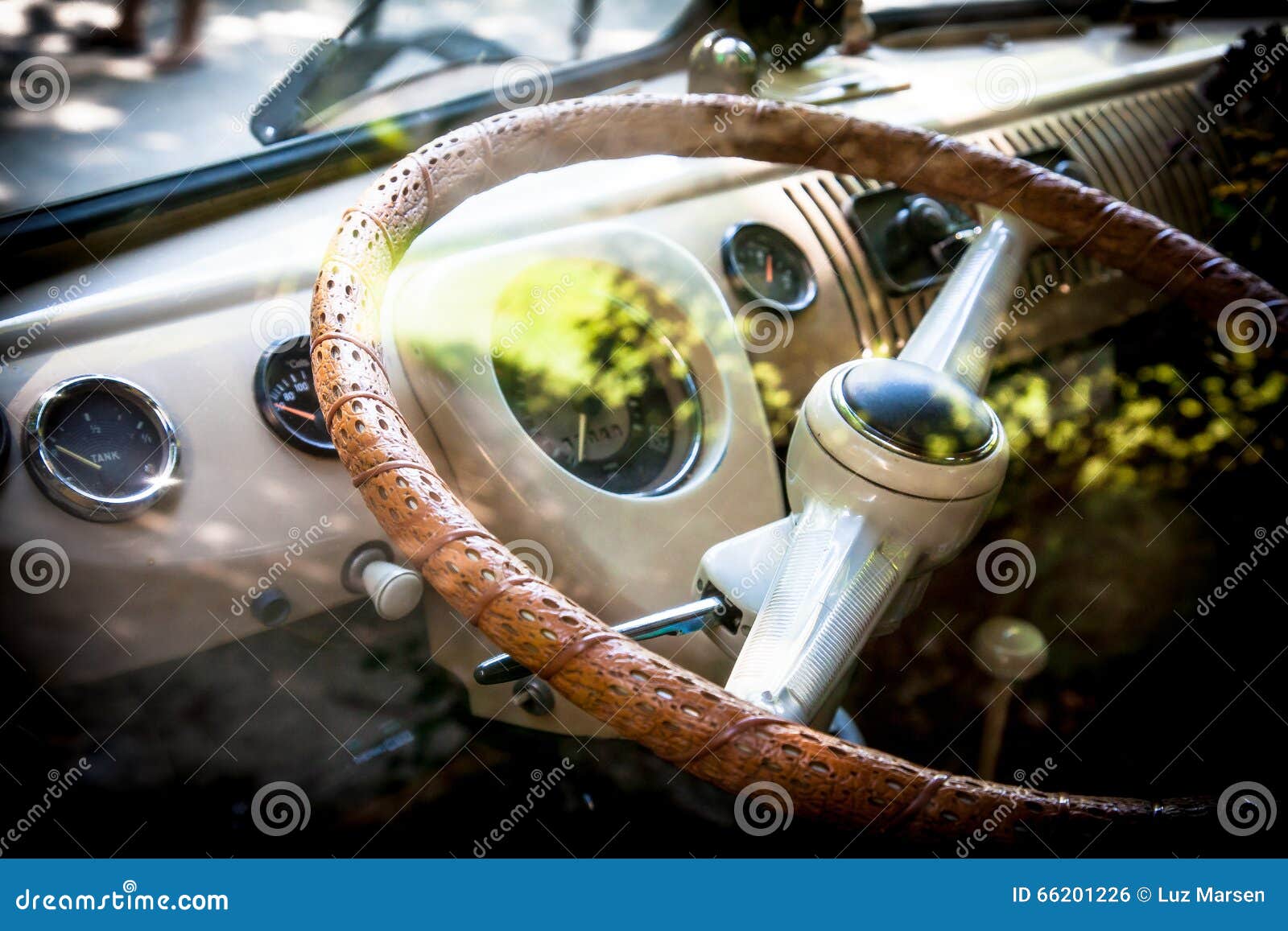 Volkswagen Bus Model T1 Cockpit Stock Photo - Image of classic, cockpit ...
